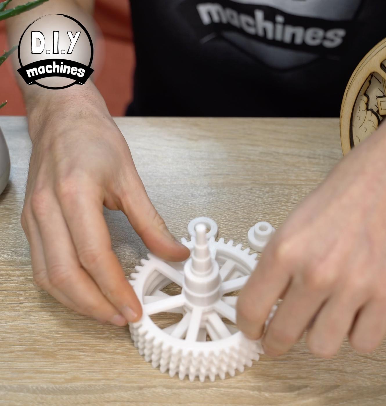 WeatherBot - a Motorised Weather Machine | 3D Printable, ESP32 ...