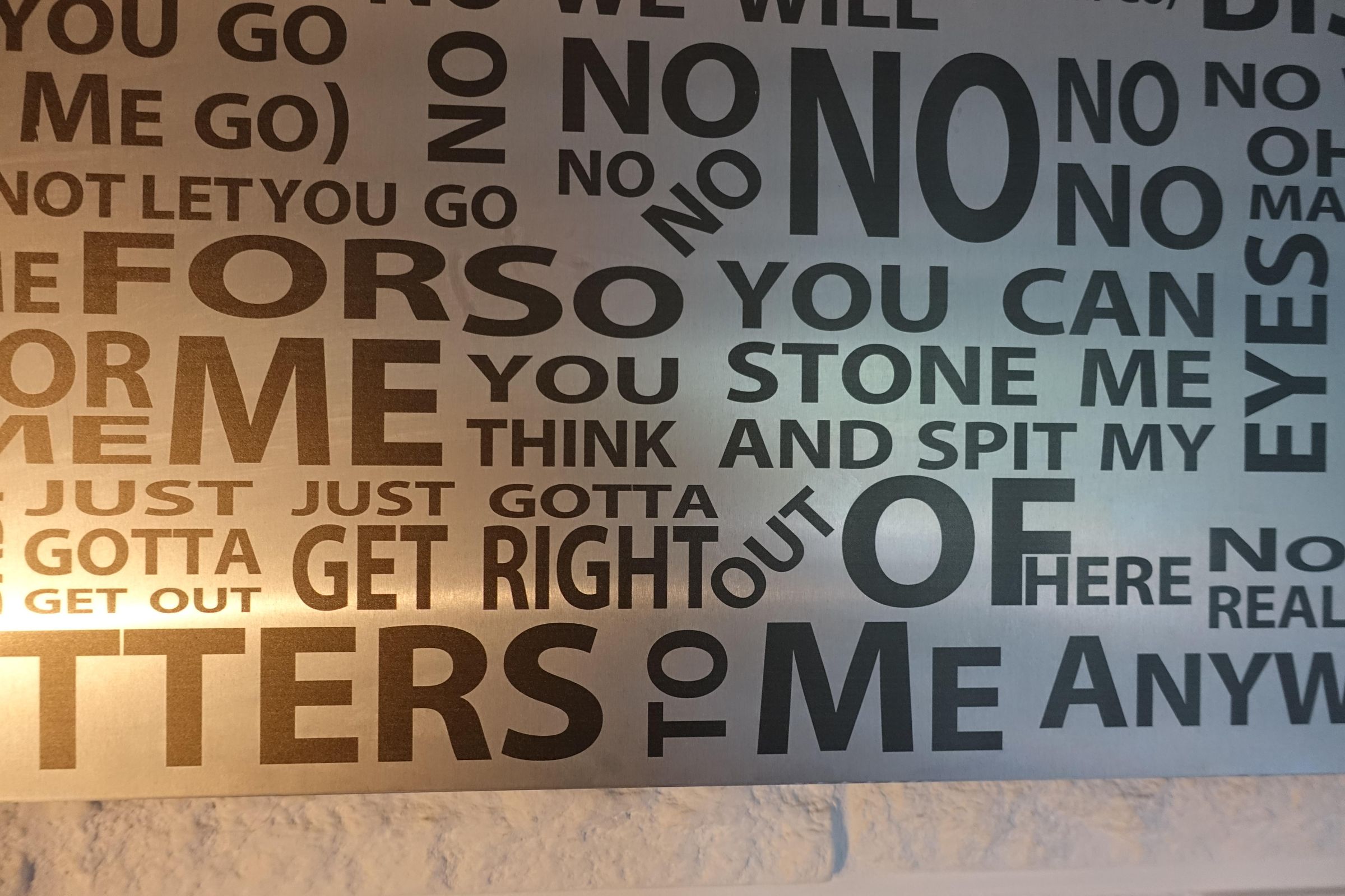 How to Make a Song Lyrics Based Text Picture : 6 Steps - Instructables