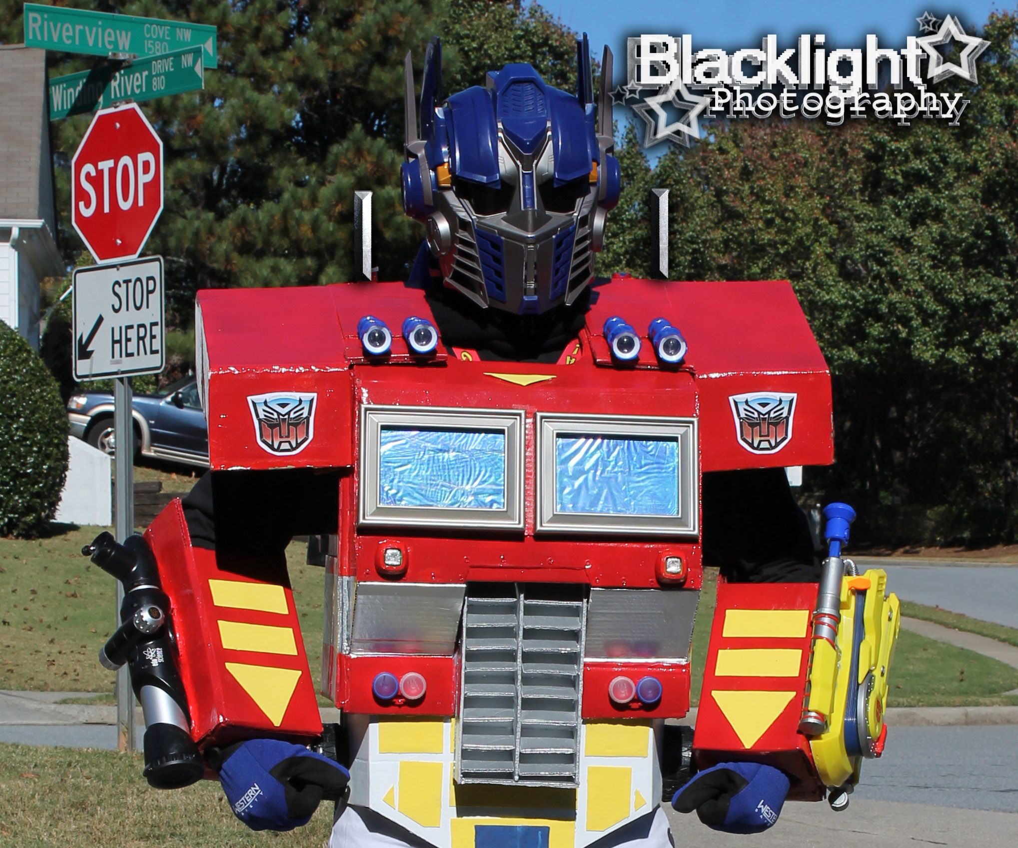 Transformers Optimus Prime Costume : 10 Steps (with Pictures ...