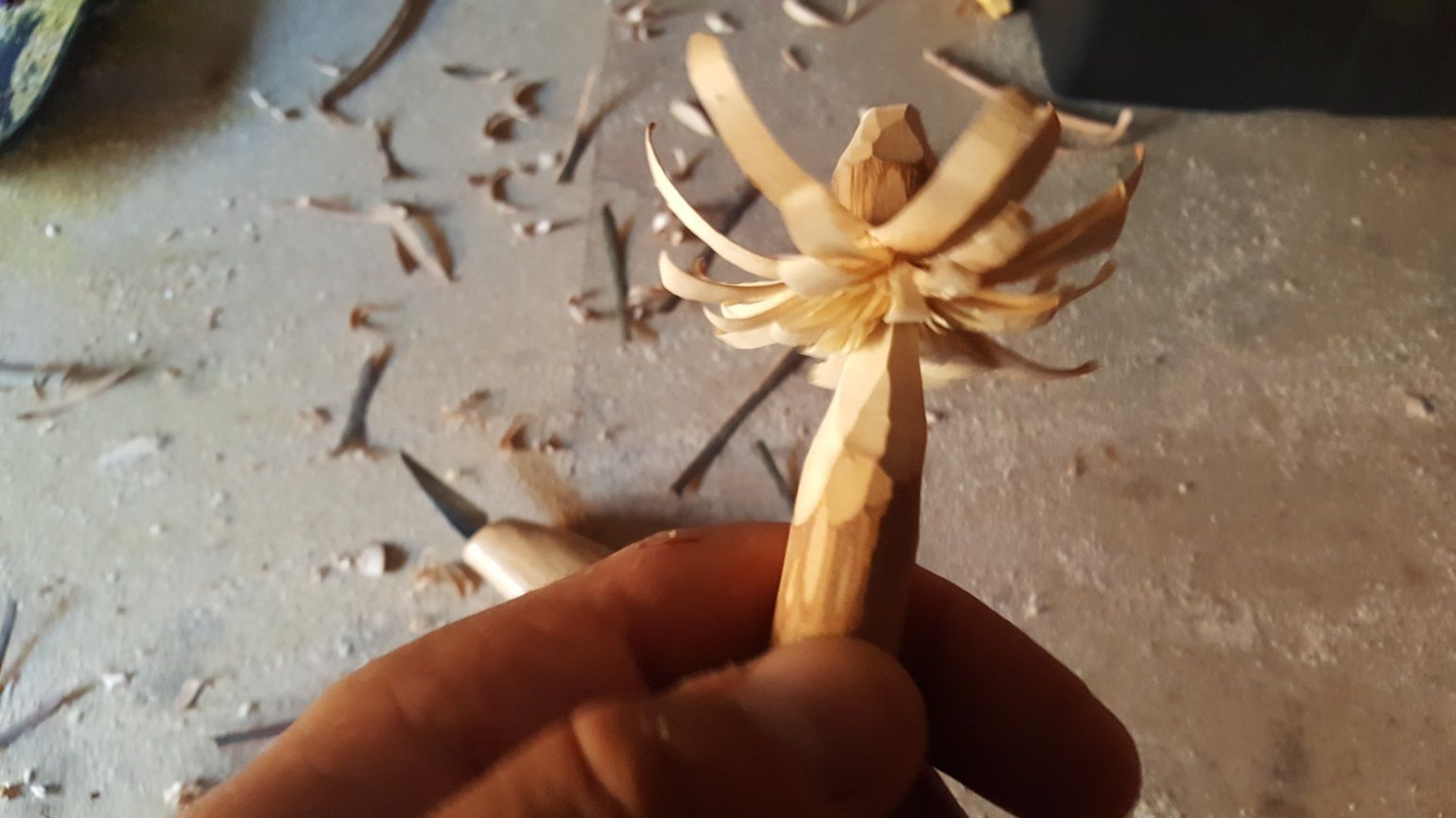 The Simple Realistic Wooden Flower : 8 Steps (with Pictures ...