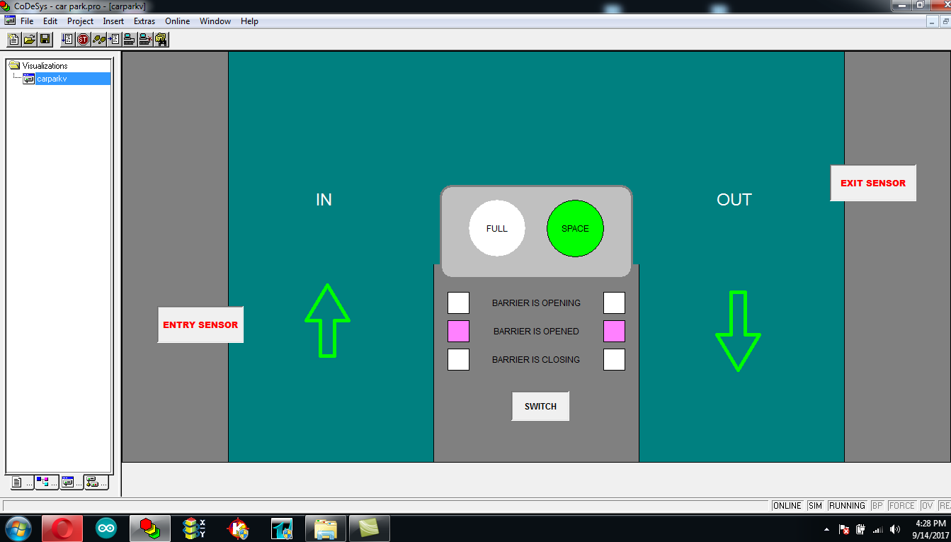 ABB PLC Programing for Car Parking Barrier System : 8 Steps (with ...