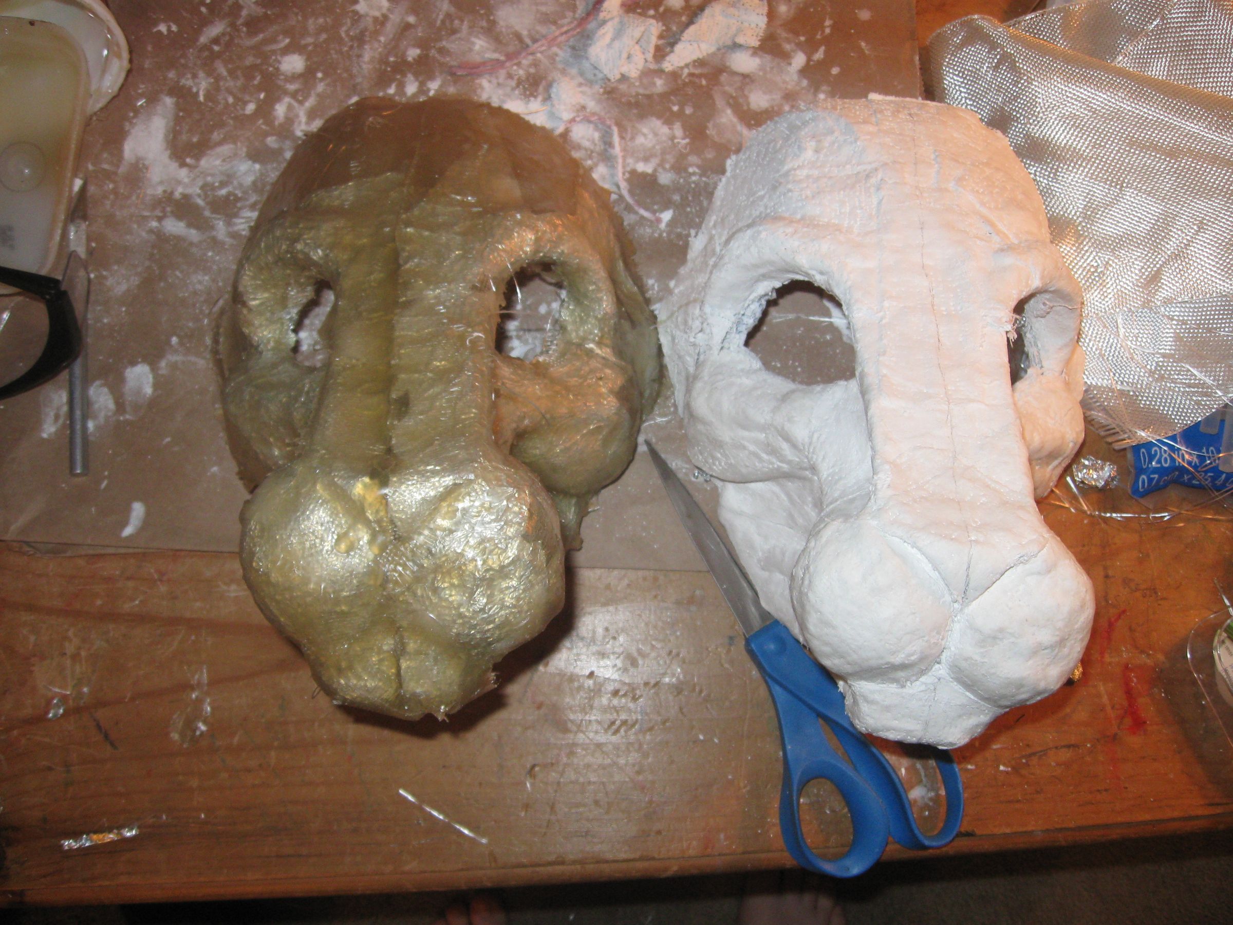Making a Cat(?) Mask With Fiberglass : 18 Steps (with Pictures ...