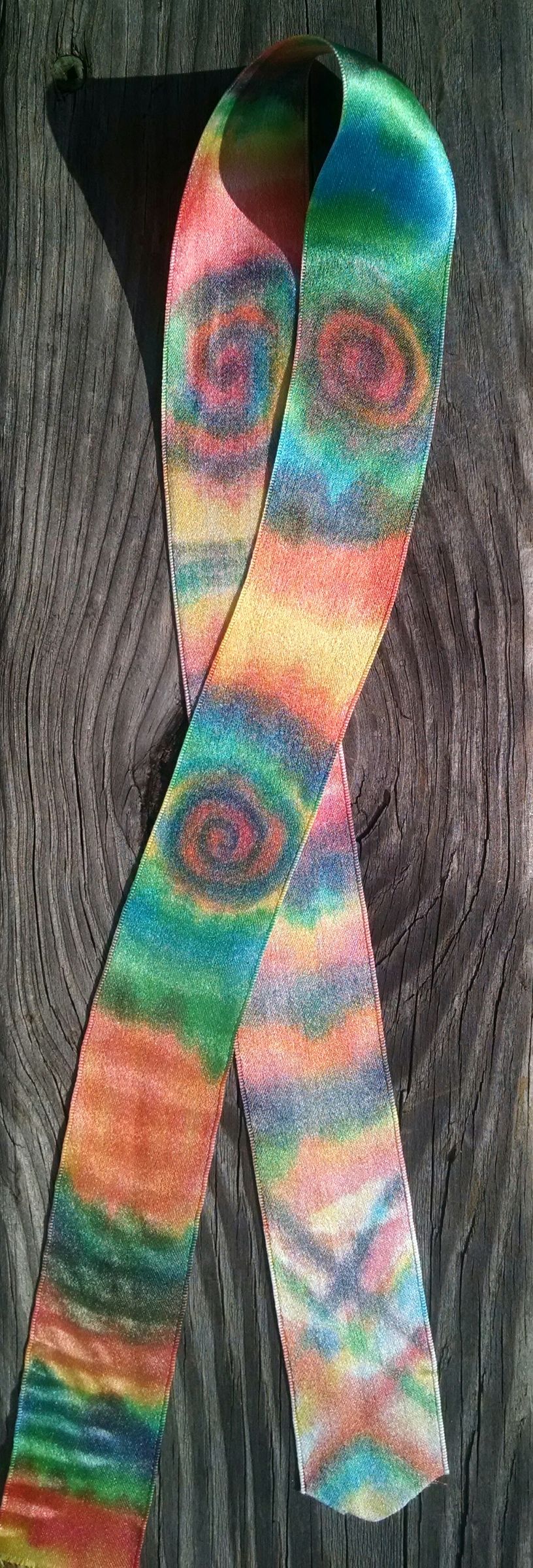 Rainbow Hand Painted Silk Ribbon : 6 Steps - Instructables