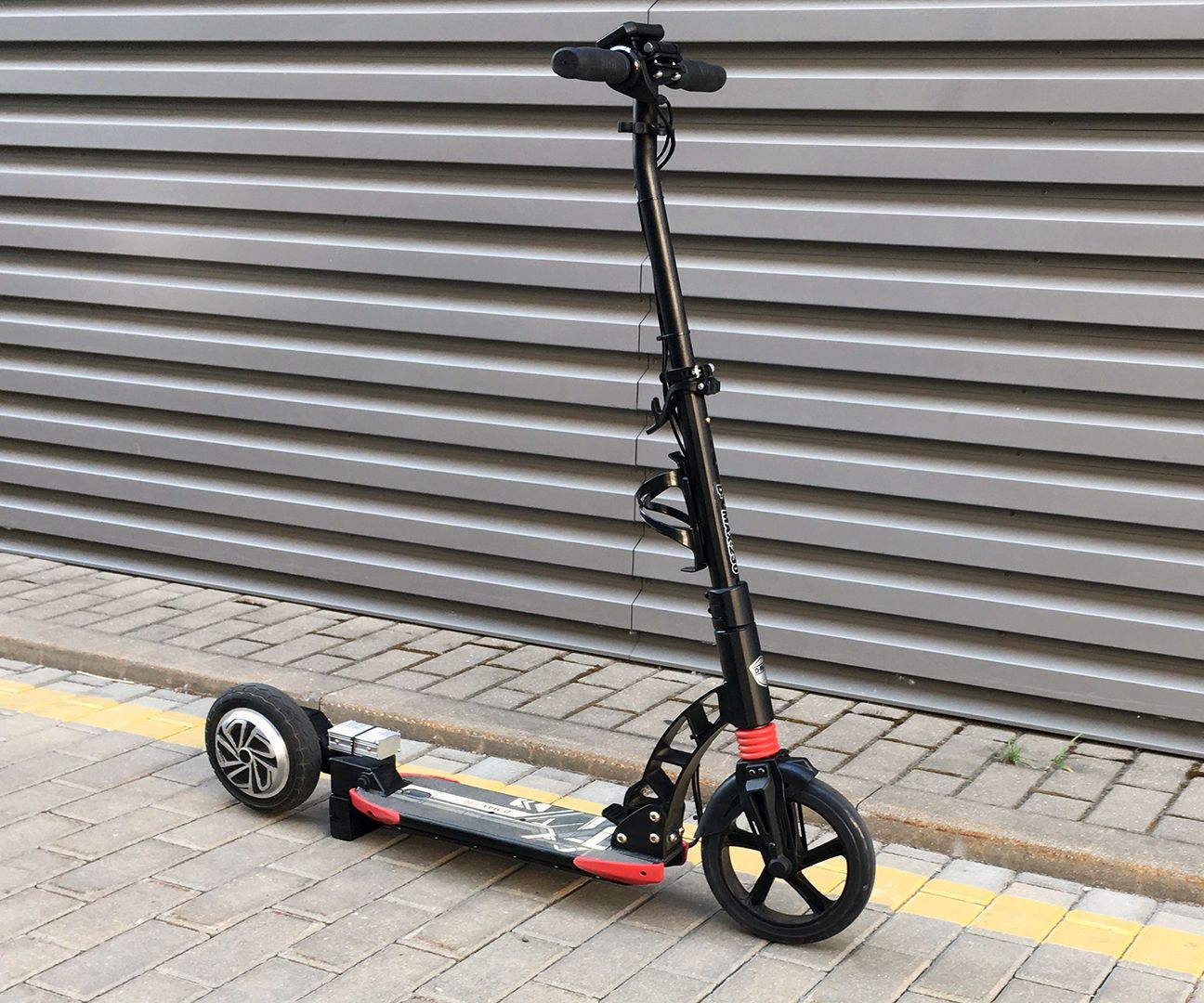 DIY: Electric Scooter Conversion With Hoverboard Parts : 16 Steps (with ...