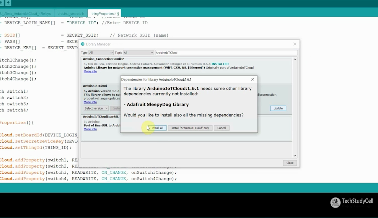 Arduino IoT Cloud Smart Home With Alexa Using NodeMCU - IoT Project ...