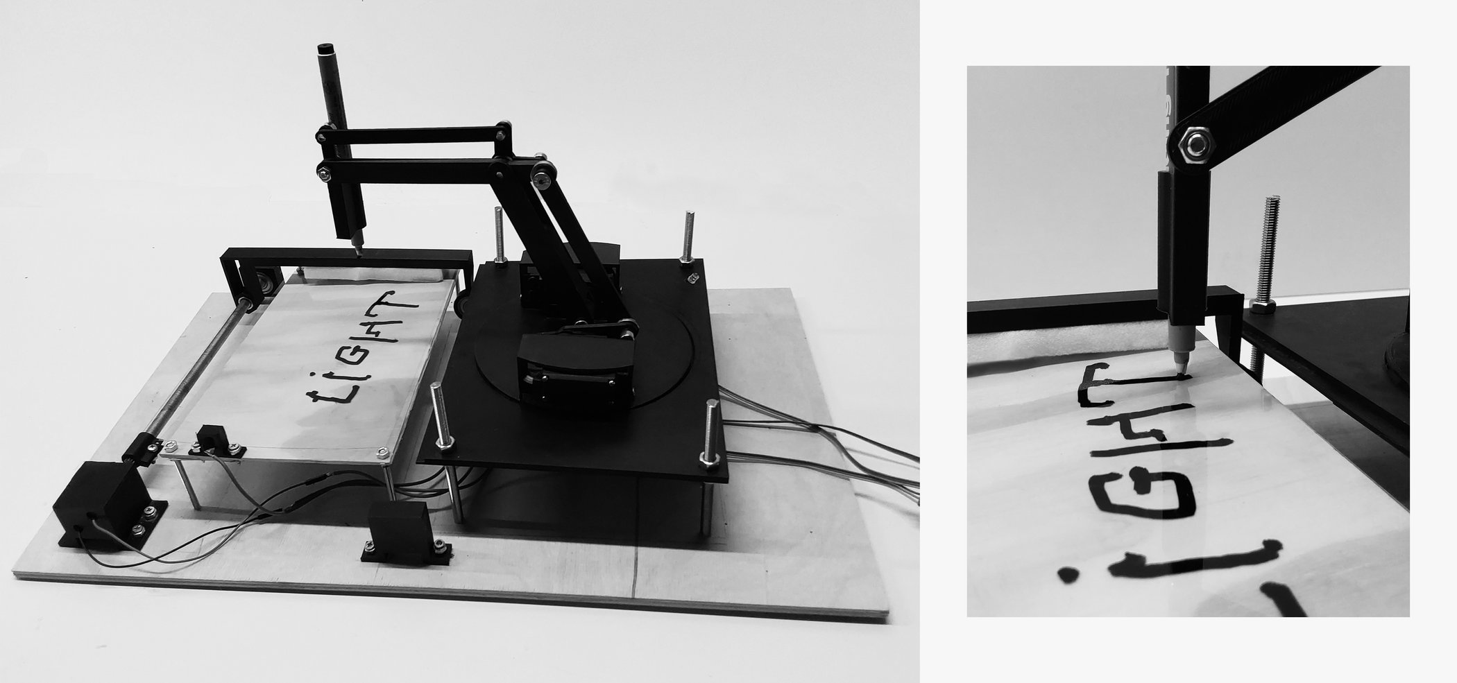 The Punishment: a 3DOF Writing Robot Arm : 8 Steps - Instructables