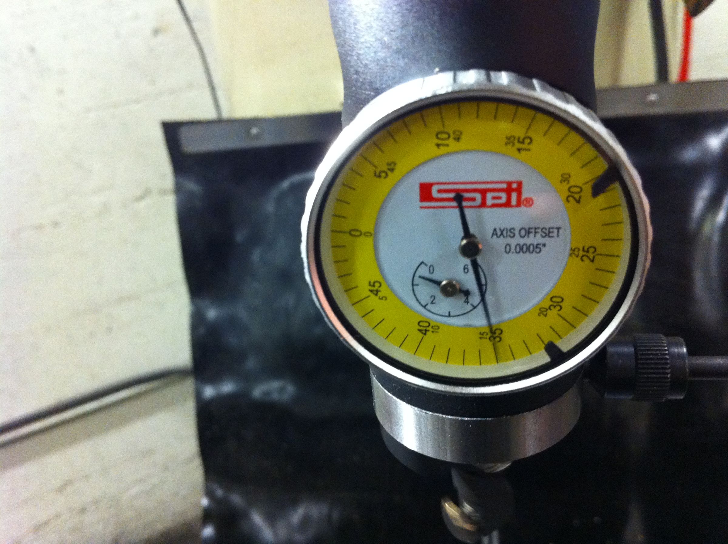 Using a Co-Axial Dial Indicator to Find the Center of a Circle : 5 ...