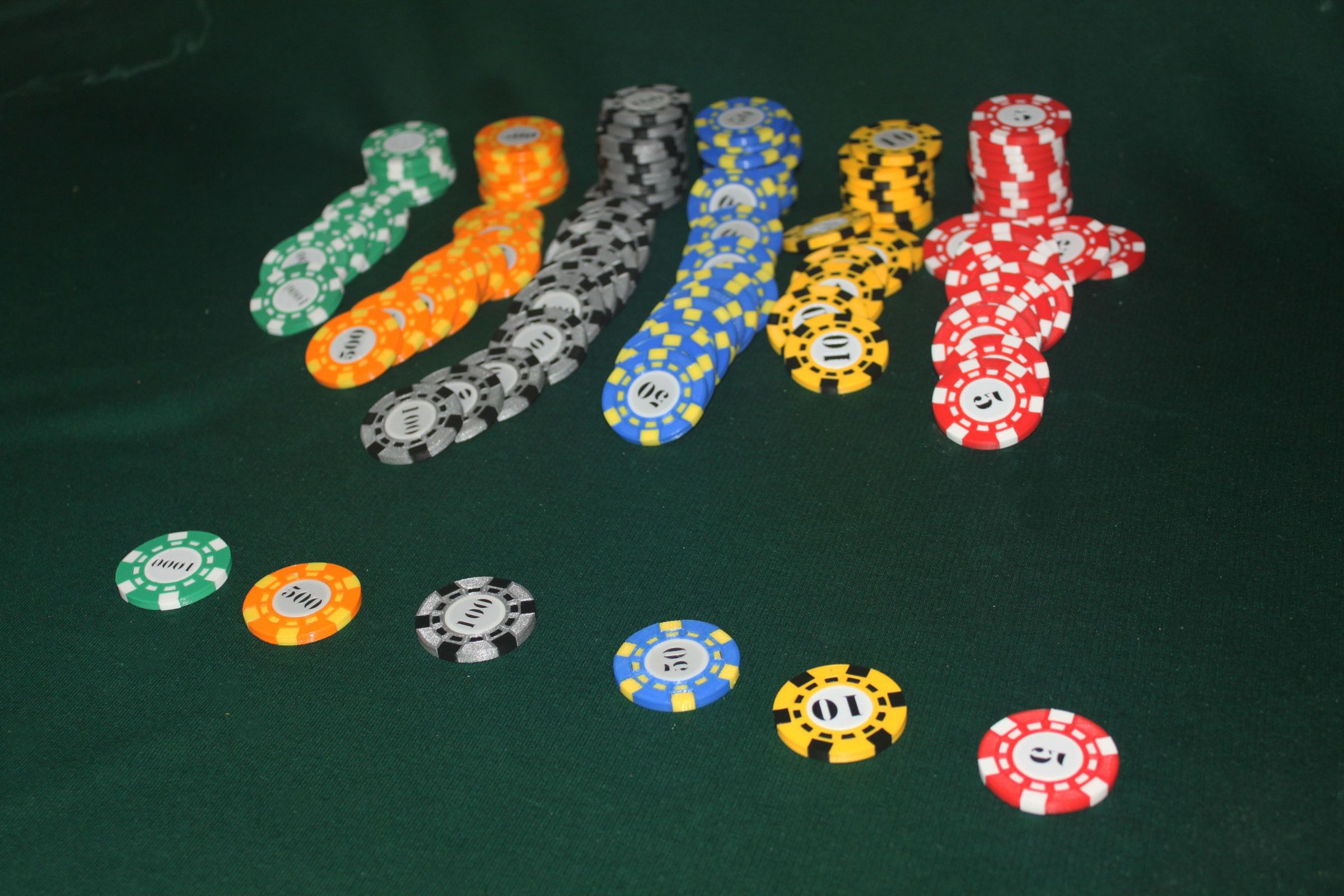Professional Poker Chips 3D Printed : 5 Steps - Instructables