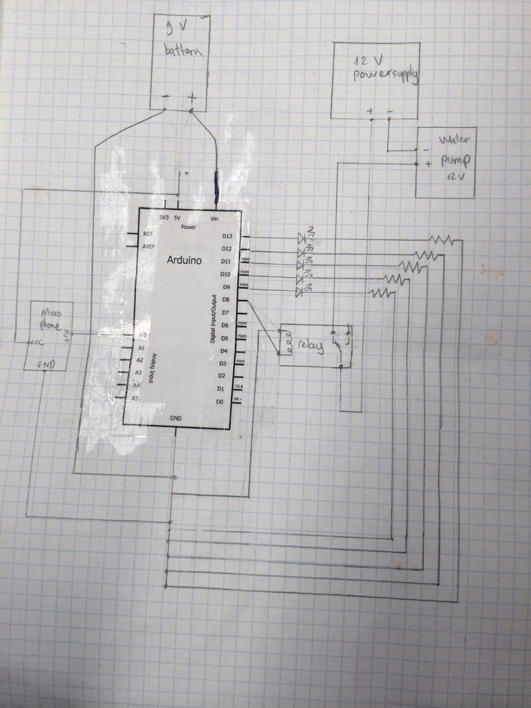 Arduino Led Water Jumping With Music 6 Steps Instructables