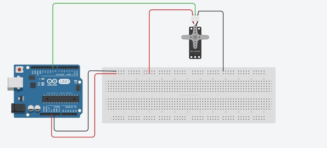 Controlling a Servo With Ultrasonic Sensor Signal Using Arduino ...