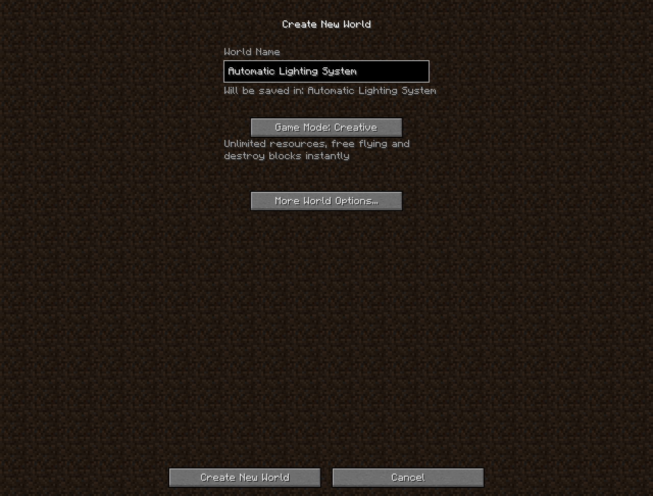 Automatic Lighting System in Minecraft : 8 Steps - Instructables