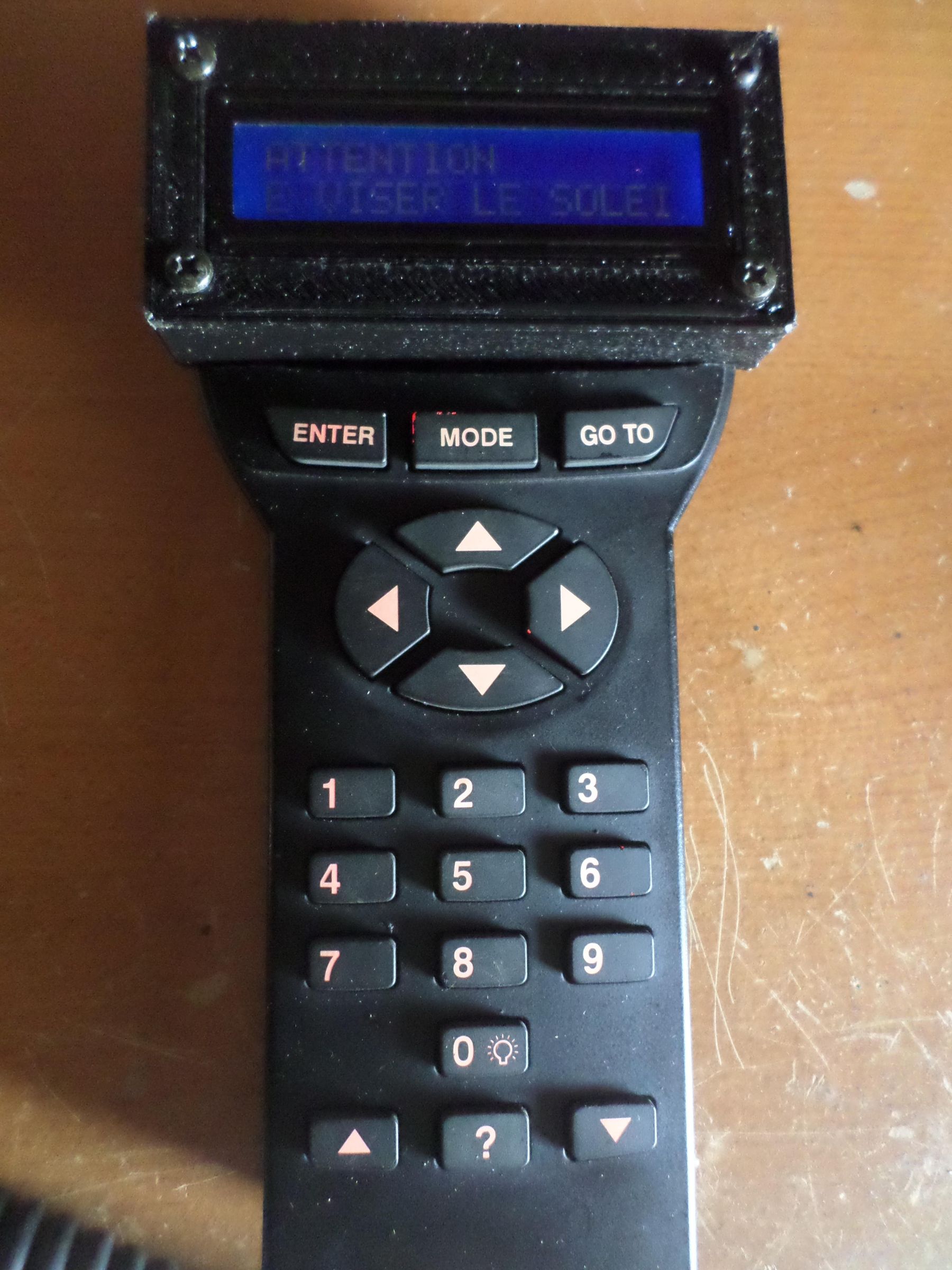 Meade Autostar 497 Handbox LCD Display Replacement Repair 1602 : 6 ...