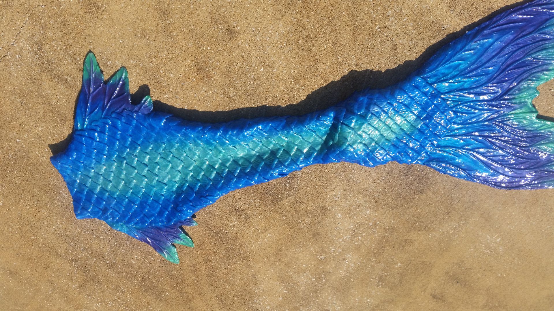 How To Draw A Realistic Mermaid Tail