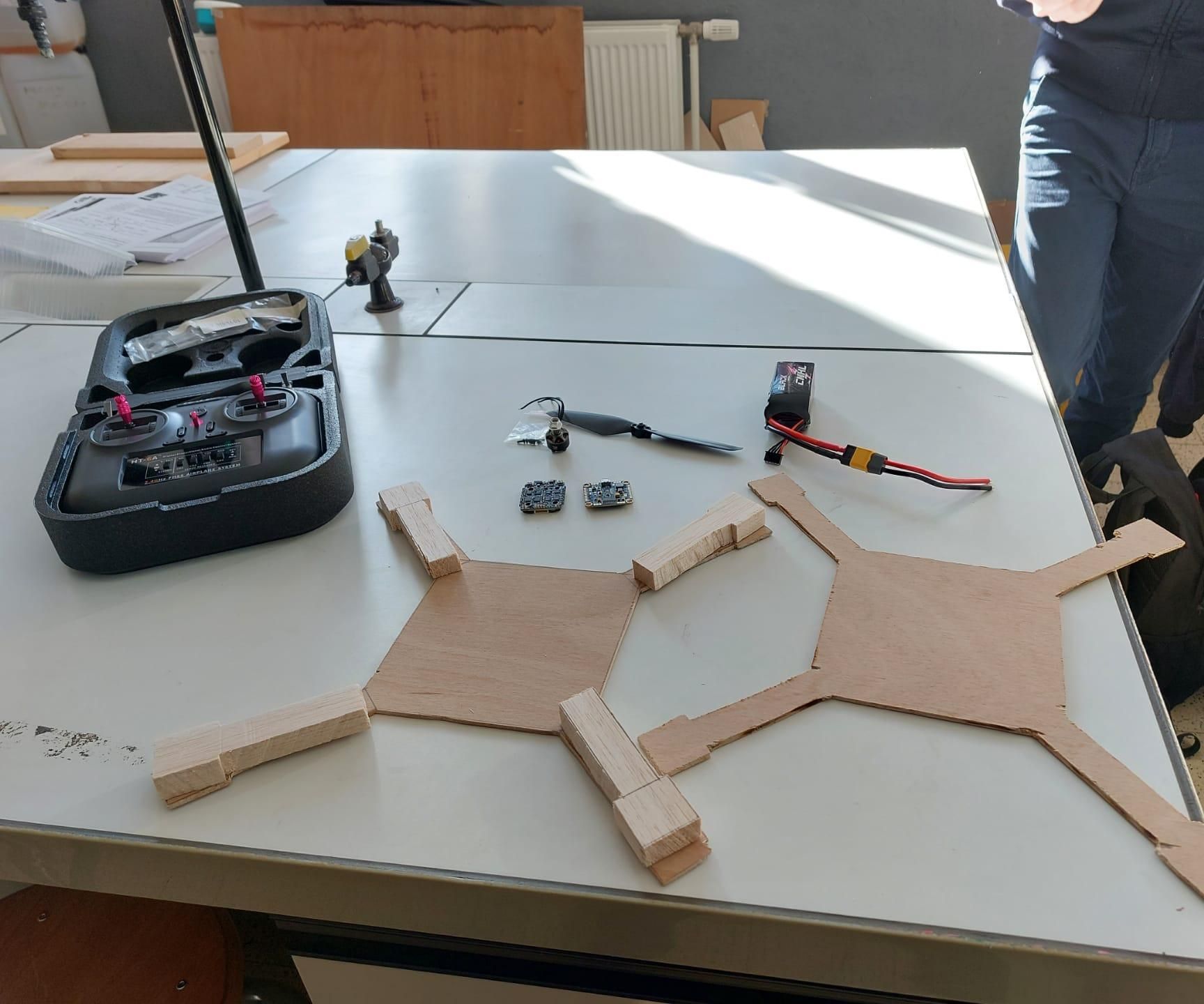 Drone With Self-made Wooden Frame : 11 Steps - Instructables