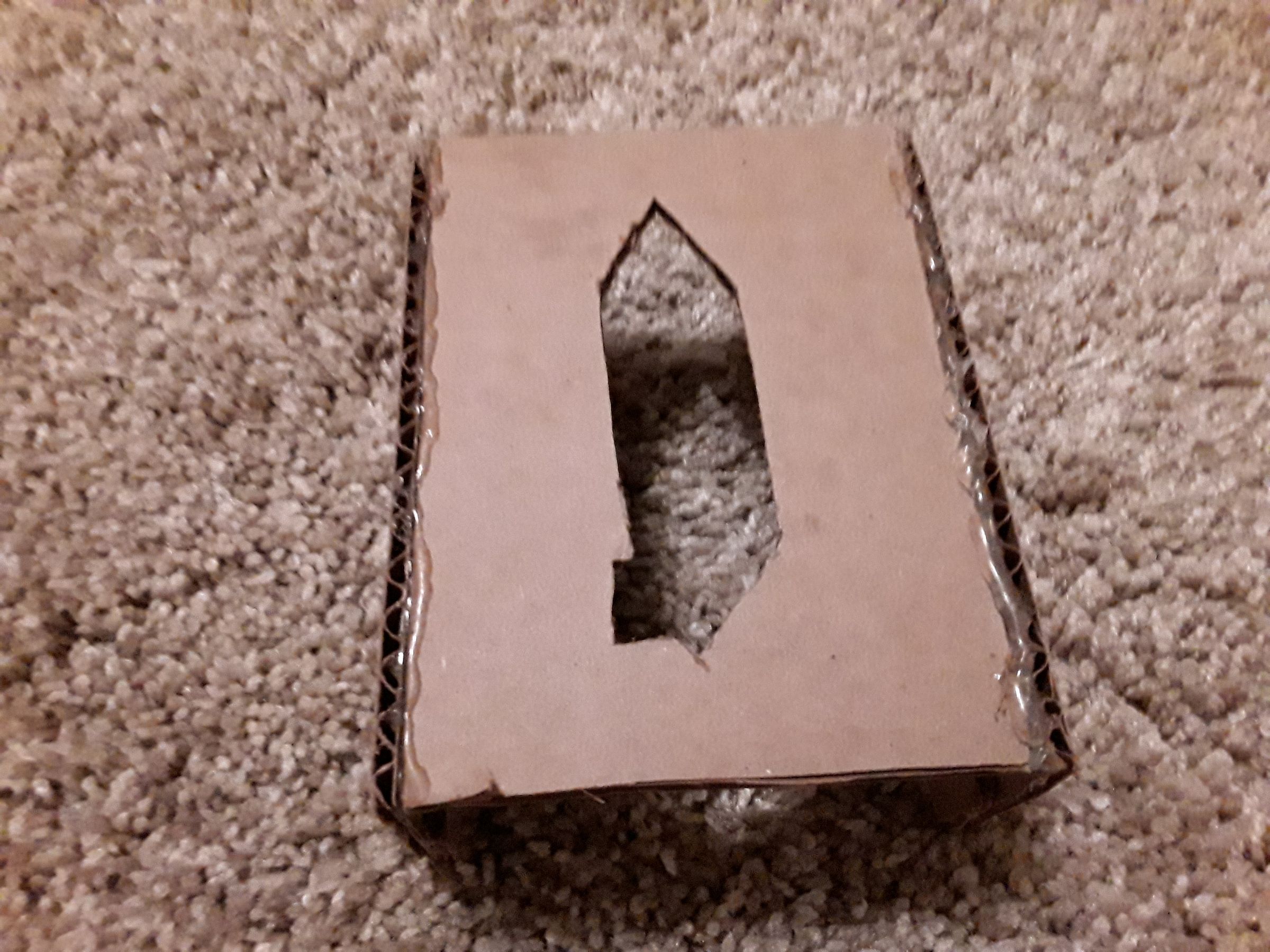 Cardboard Fire Alarm Pull Station/Call Point : 4 Steps - Instructables