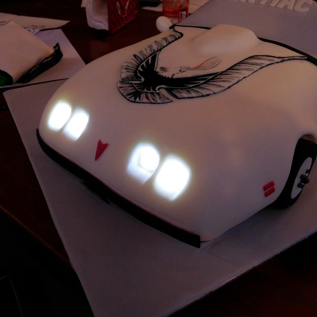 Trans Am Cake W/ Working Headlights : 5 Steps (with Pictures ...