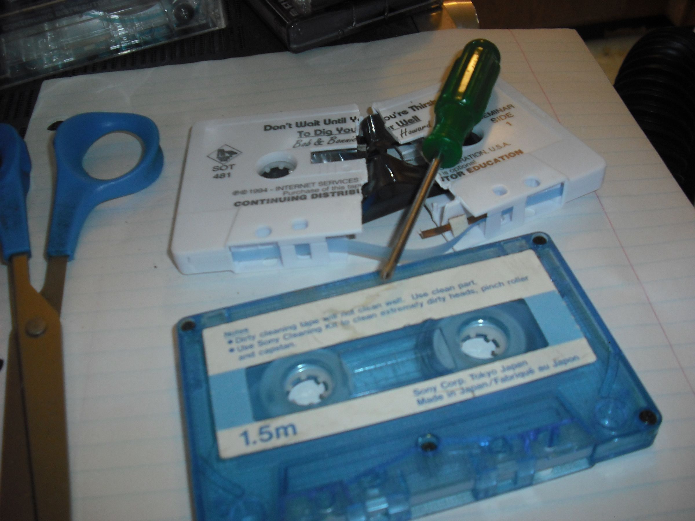 Jenffer a Jay's and How to Fix Broken Cassette Tapes - Instructables
