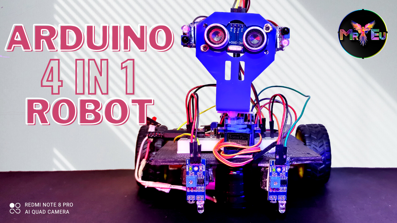 Arduino 4in1 Robot Projects : 10 Steps (with Pictures) - Instructables