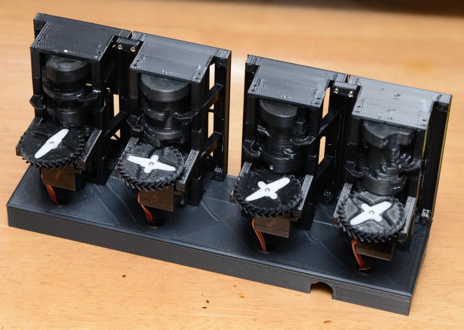 Mechanical 7-Segment Digital Clock : 3 Steps - Instructables