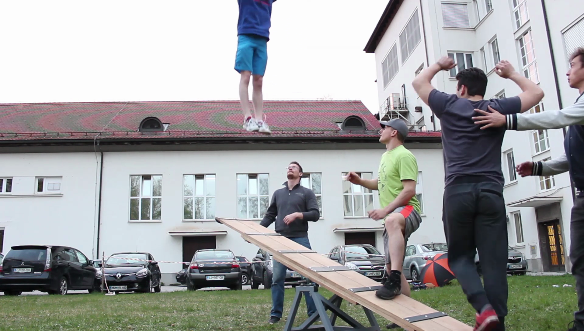 How to Make a Teeterboard | Springboard : 4 Steps (with Pictures ...