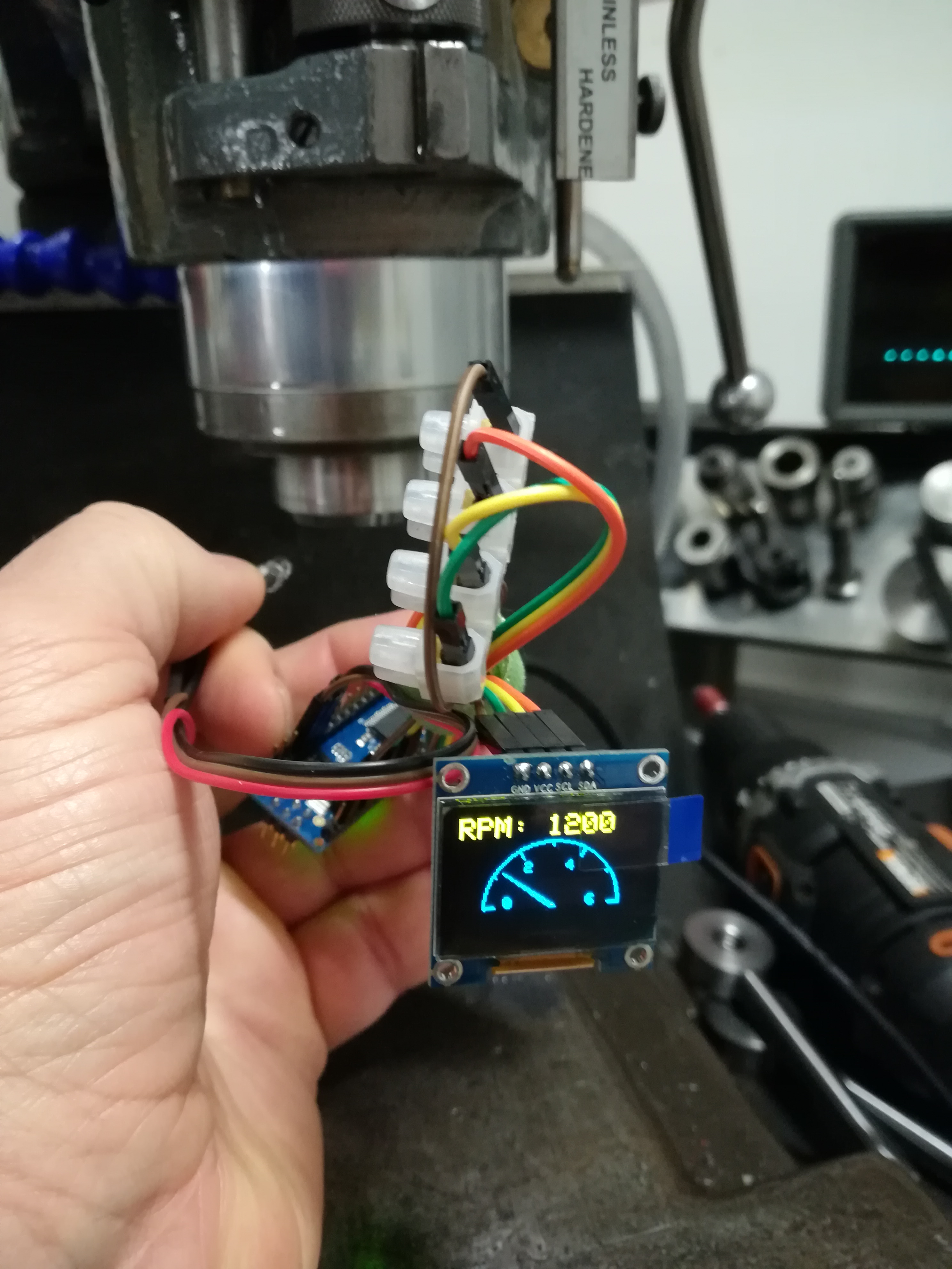 Add an Arduino-based Optical Tachometer to a CNC Router : 34 Steps ...