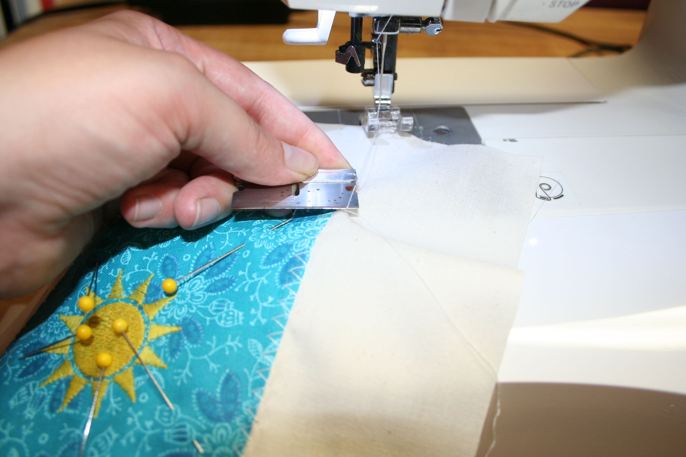 How to Sew an Easy Crazy Quilt Block : 9 Steps (with Pictures ...