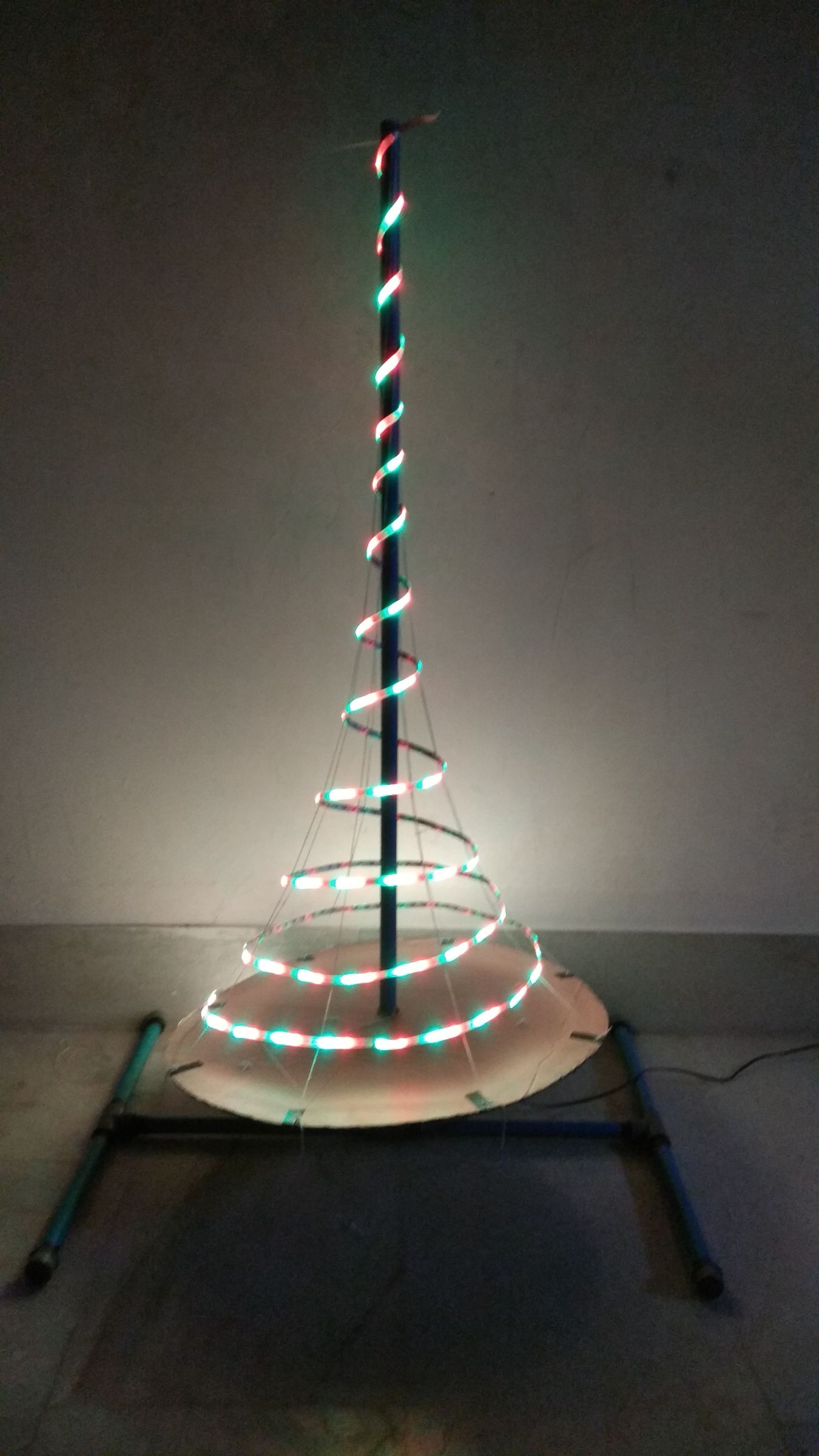 Spiral Led Christmas Tree : 4 Steps (with Pictures) - Instructables