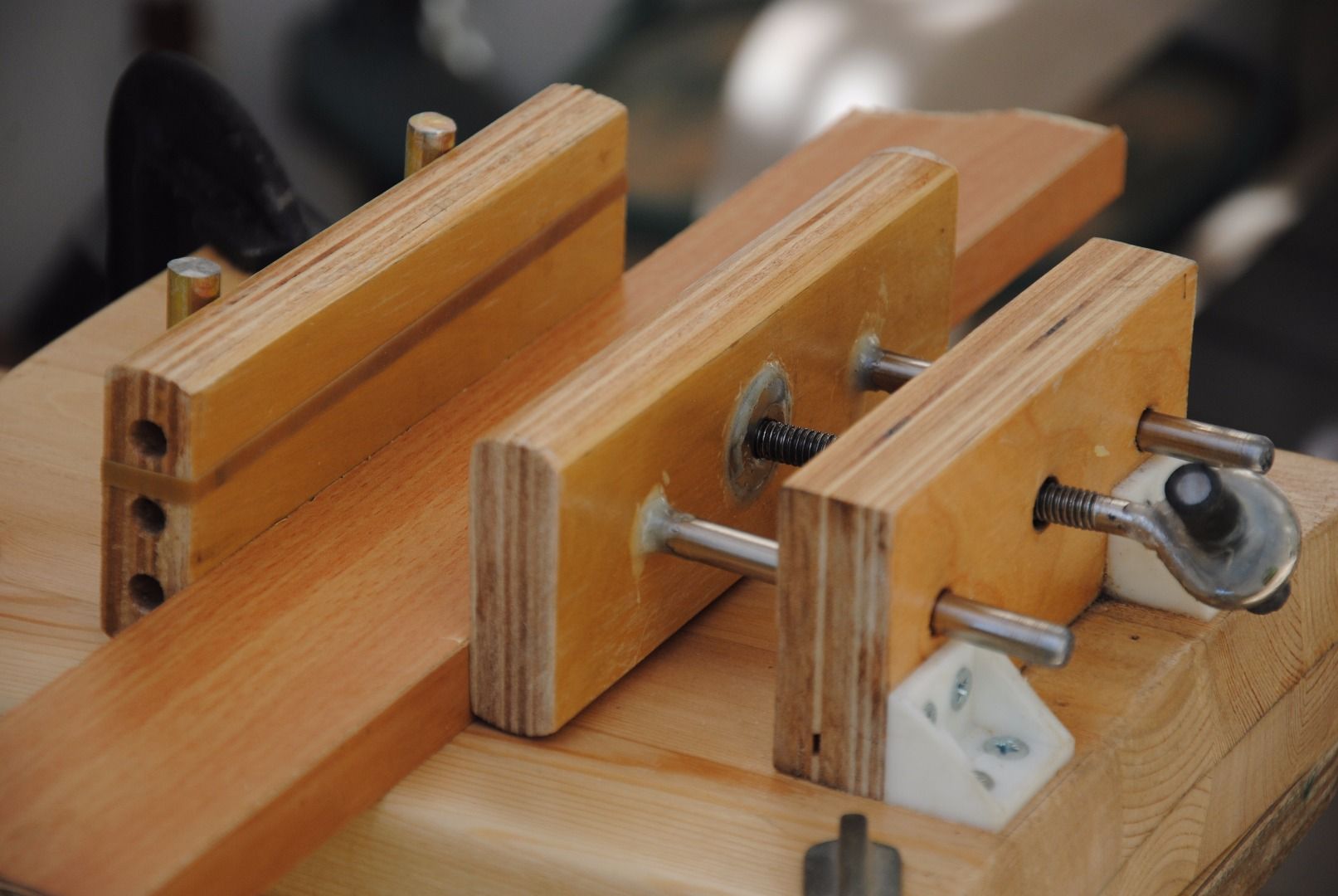 How to Build a Wooden Drill-Press Vise | DIY Woodworking Tools #3 : 17 ...