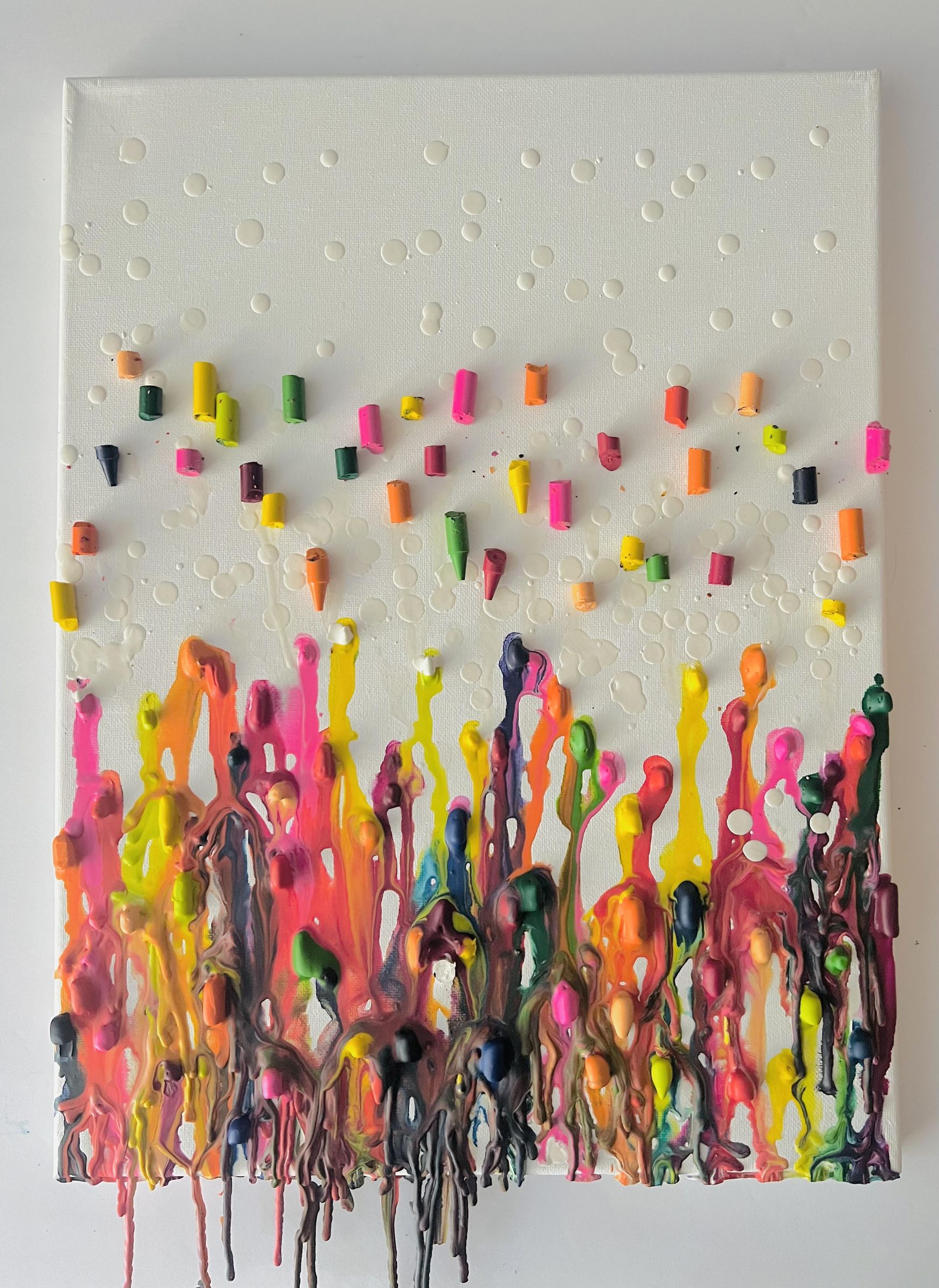 Abstract Textured Crayon Wall Art : 3 Steps (with Pictures) - Instructables