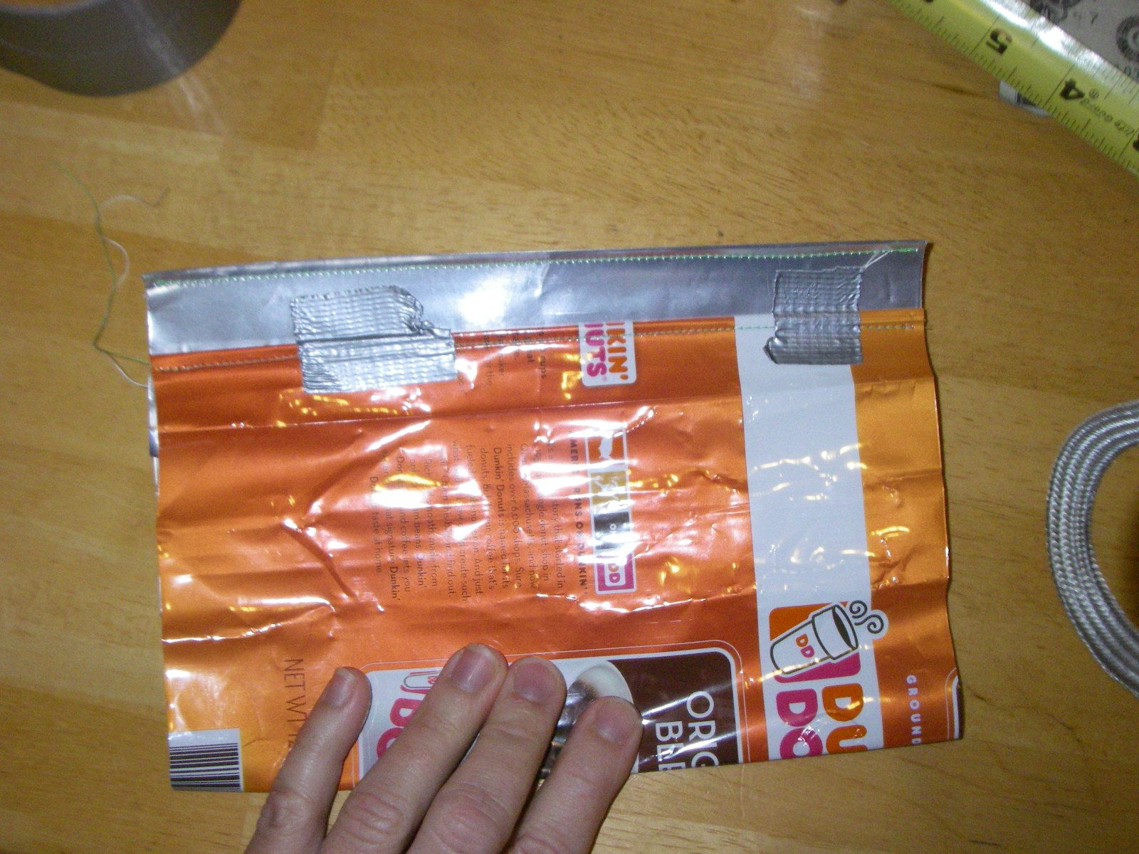 Make a Coffee Bag Wallet & Friends for Free : 10 Steps (with Pictures ...