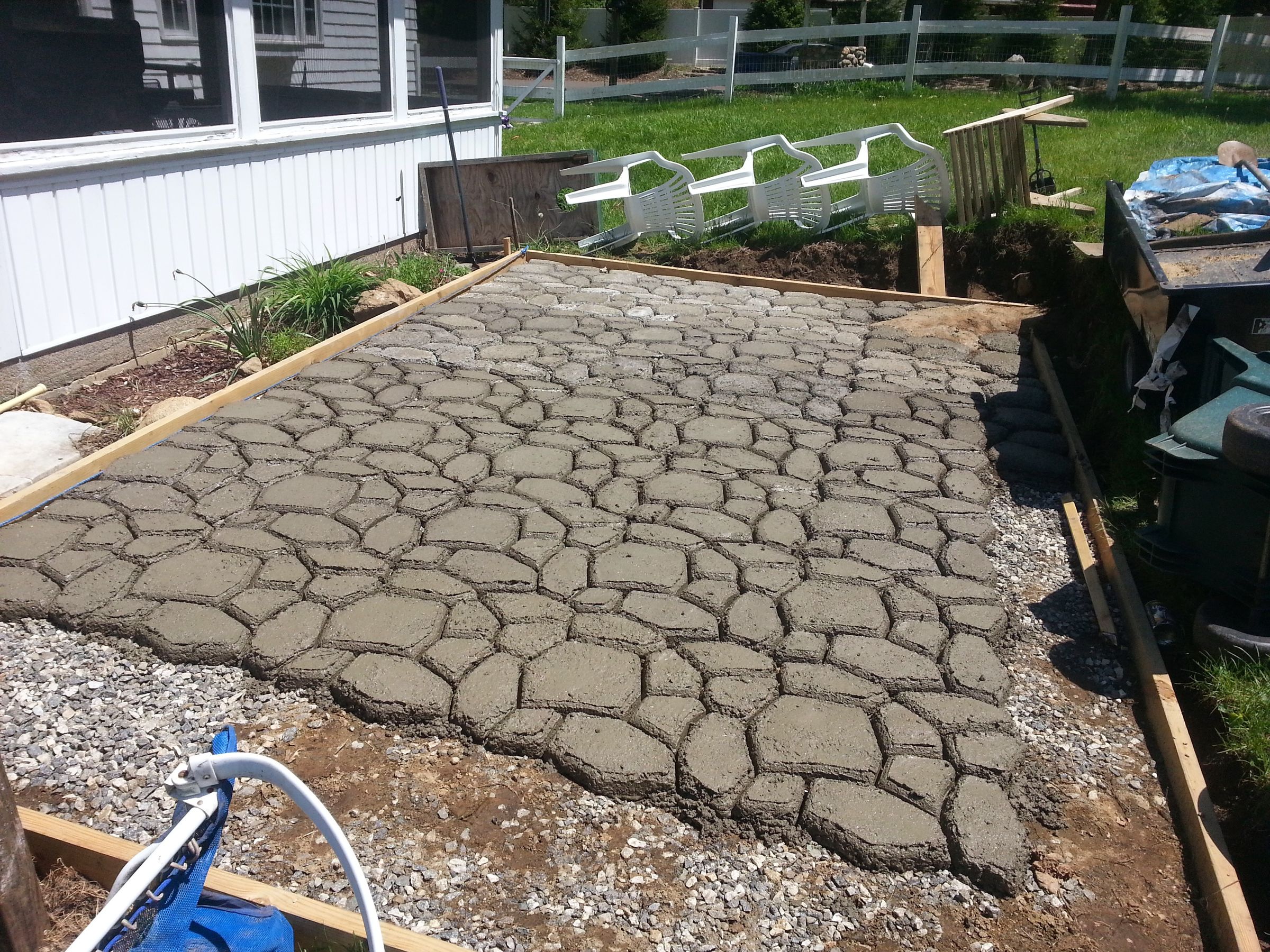 Form in Place Concrete Paver Patio : 6 Steps - Instructables
