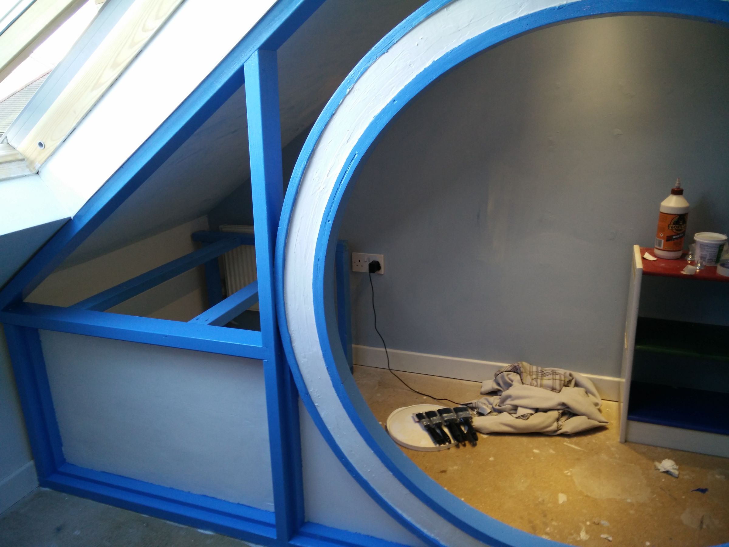 The Giant Plywood Portal (1½m Across) : 5 Steps (with Pictures ...