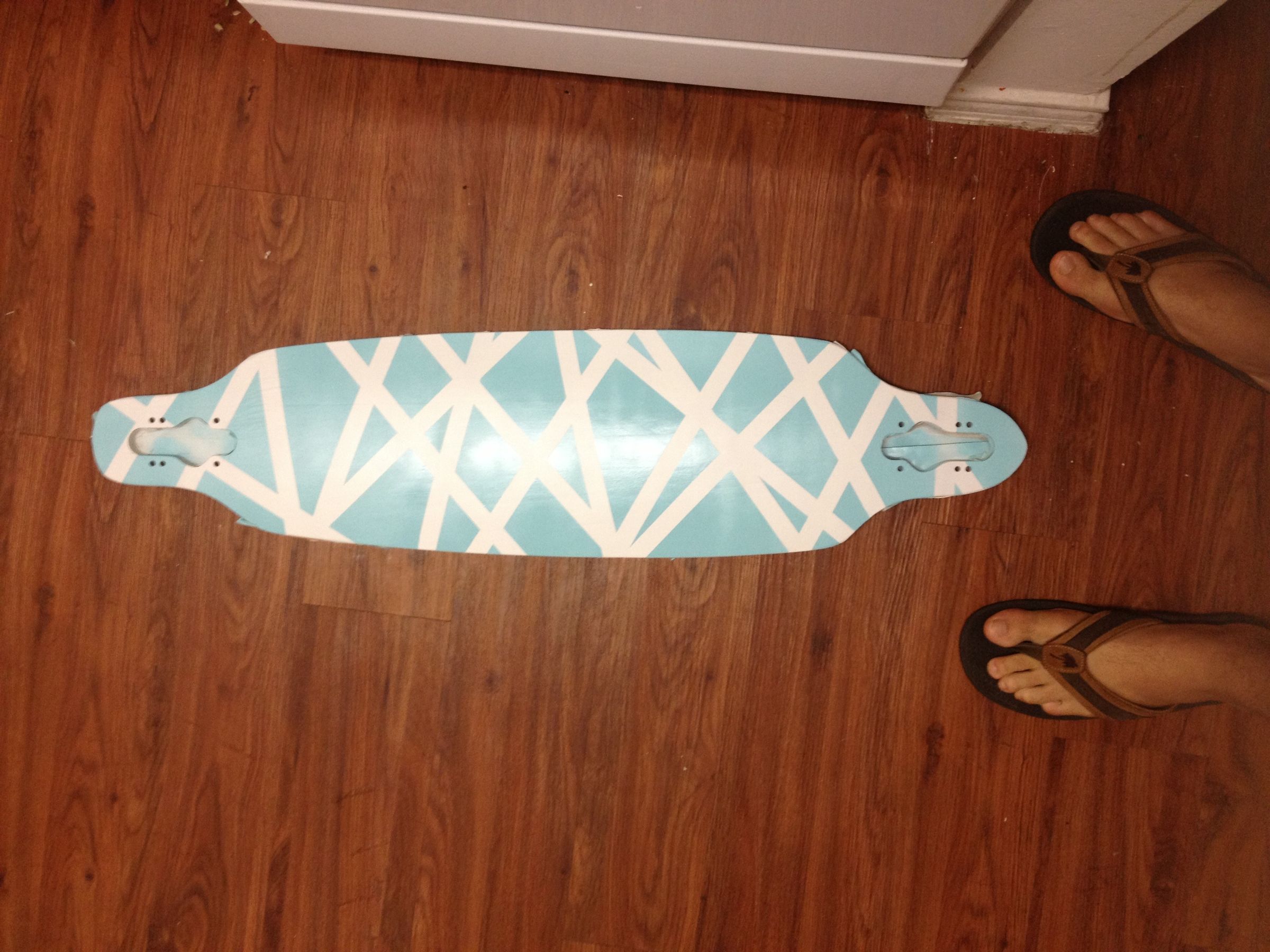 Cool Longboard Paint Designs