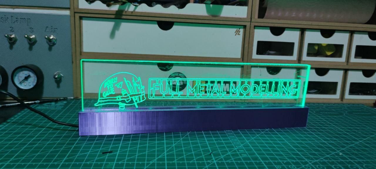 Parametric Illuminated Sign / Rotulo Luminoso Parametrico : 5 Steps ...