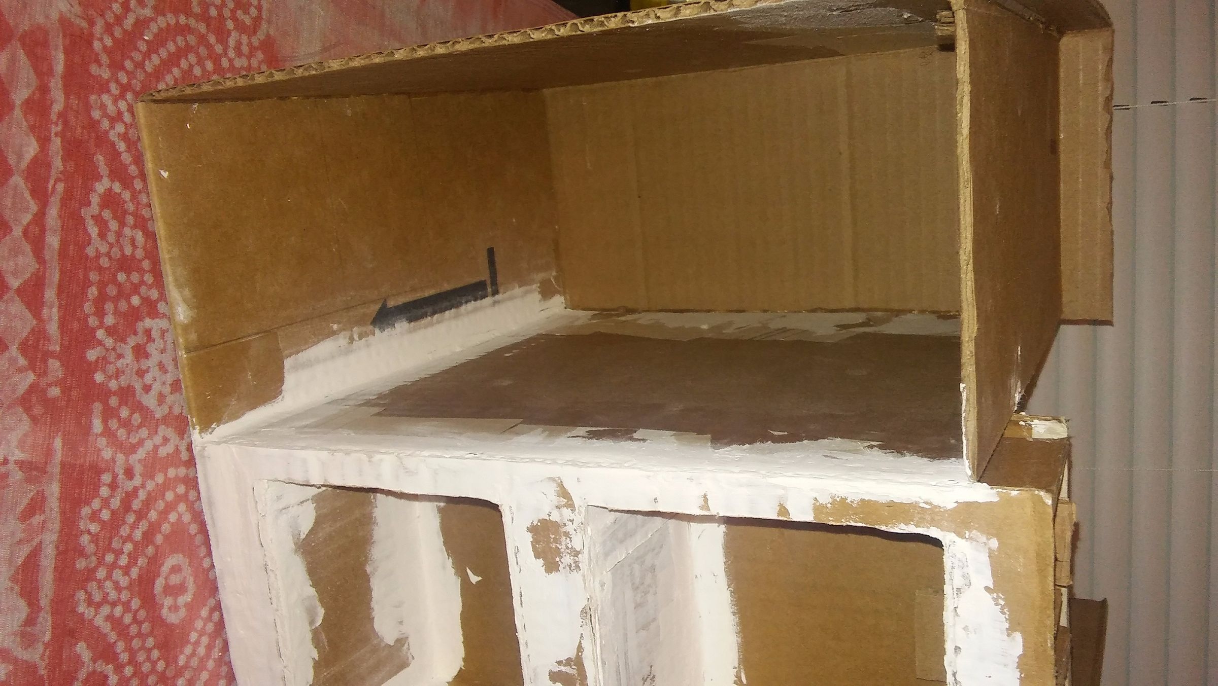 DIY Cardboard Craft Tower Organizer : 10 Steps (with Pictures ...