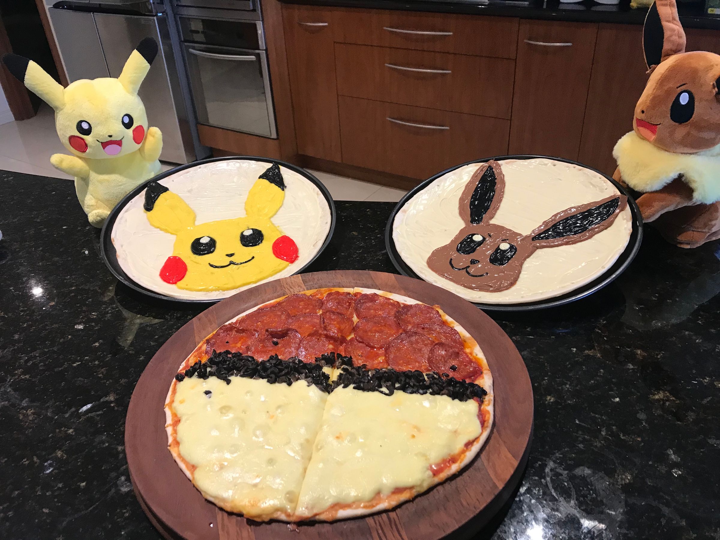 Pokemon Pizzas (Pikachu and Eevee) : 9 Steps - Instructables