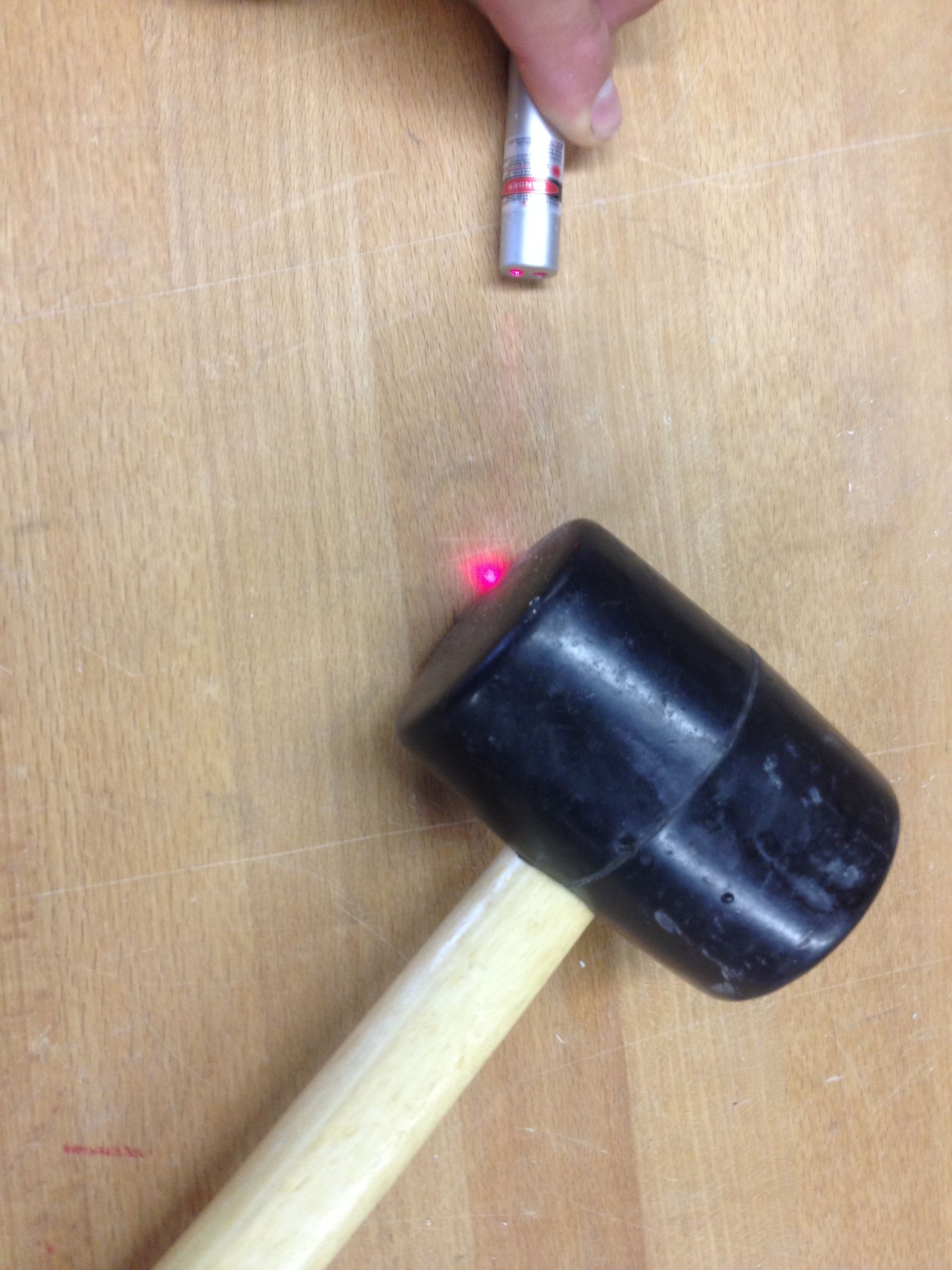 Laser Guided Hammer : 4 Steps (with Pictures) - Instructables