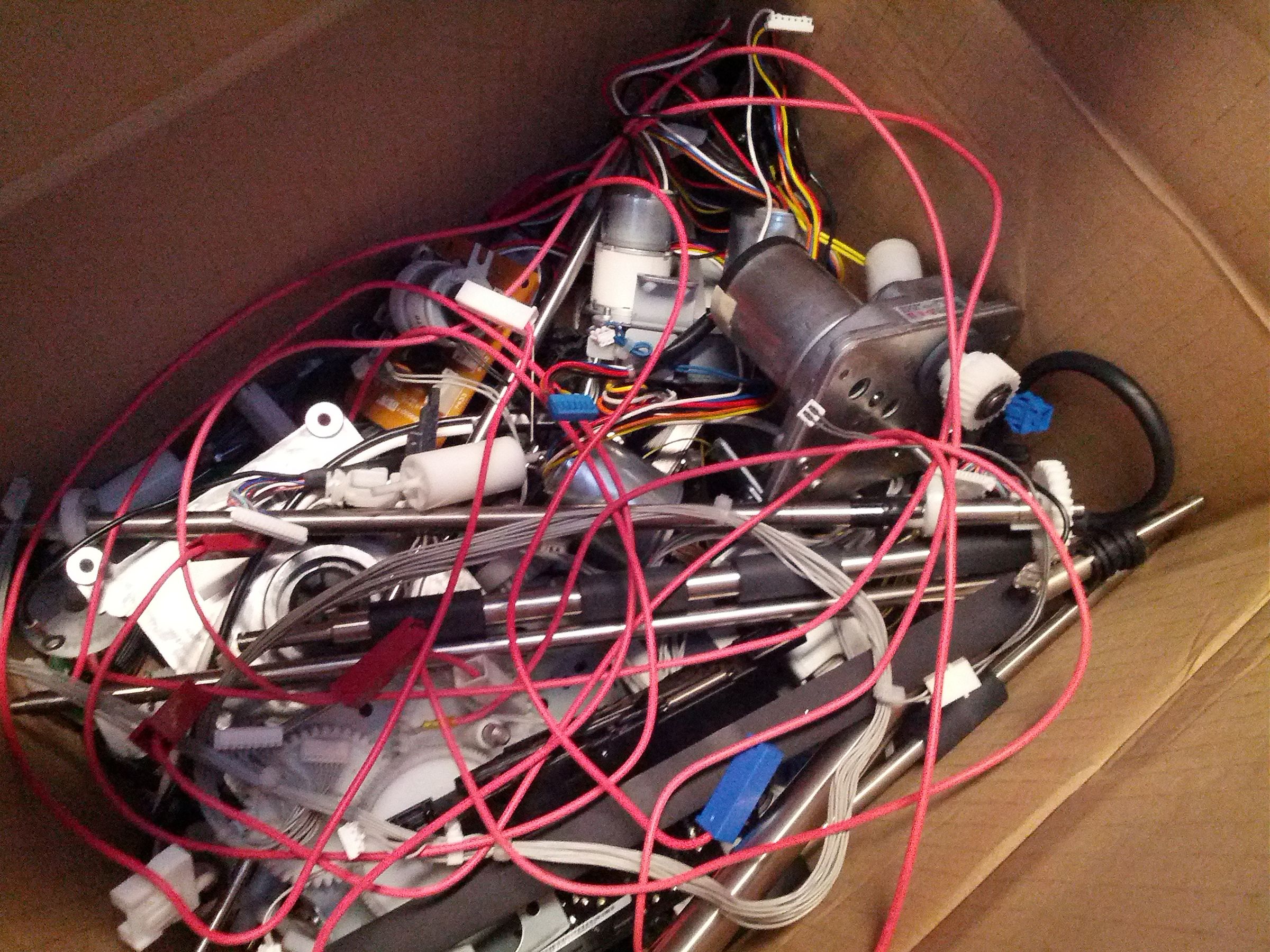 Harvesting Parts From a Laser Printer : 10 Steps (with Pictures ...
