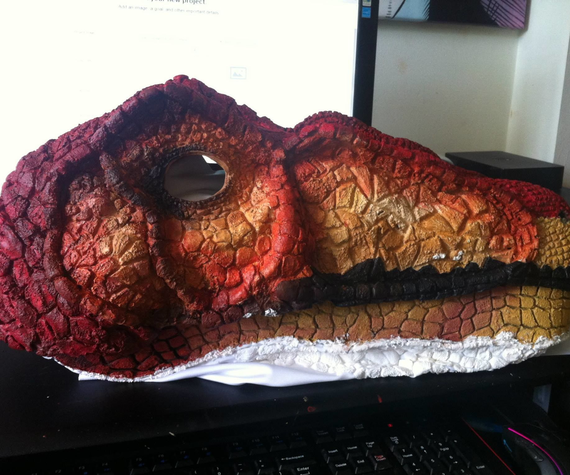 Dinosaur Head Puppet : 12 Steps (with Pictures) - Instructables