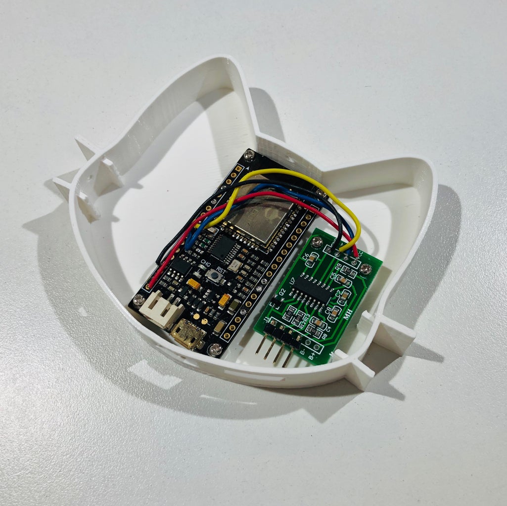 Iot Cat Litter Box With Esp32 Arduino Ide Thingspeak And 3d Printing 13 Steps With 5461