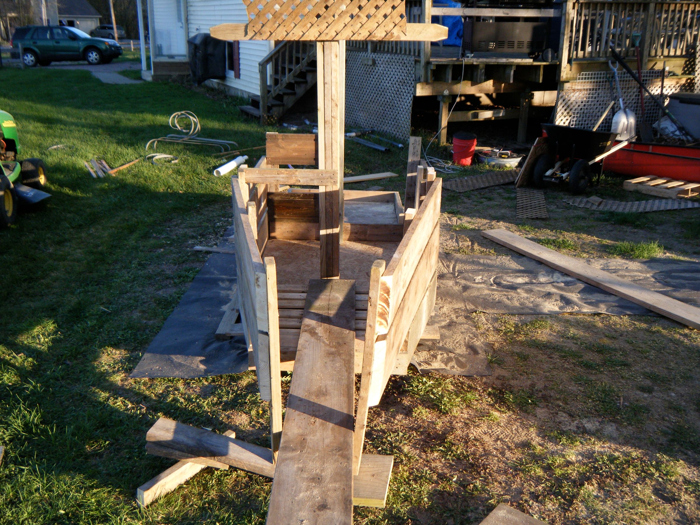 Pallet Pirate Ship : 25 Steps (with Pictures) - Instructables