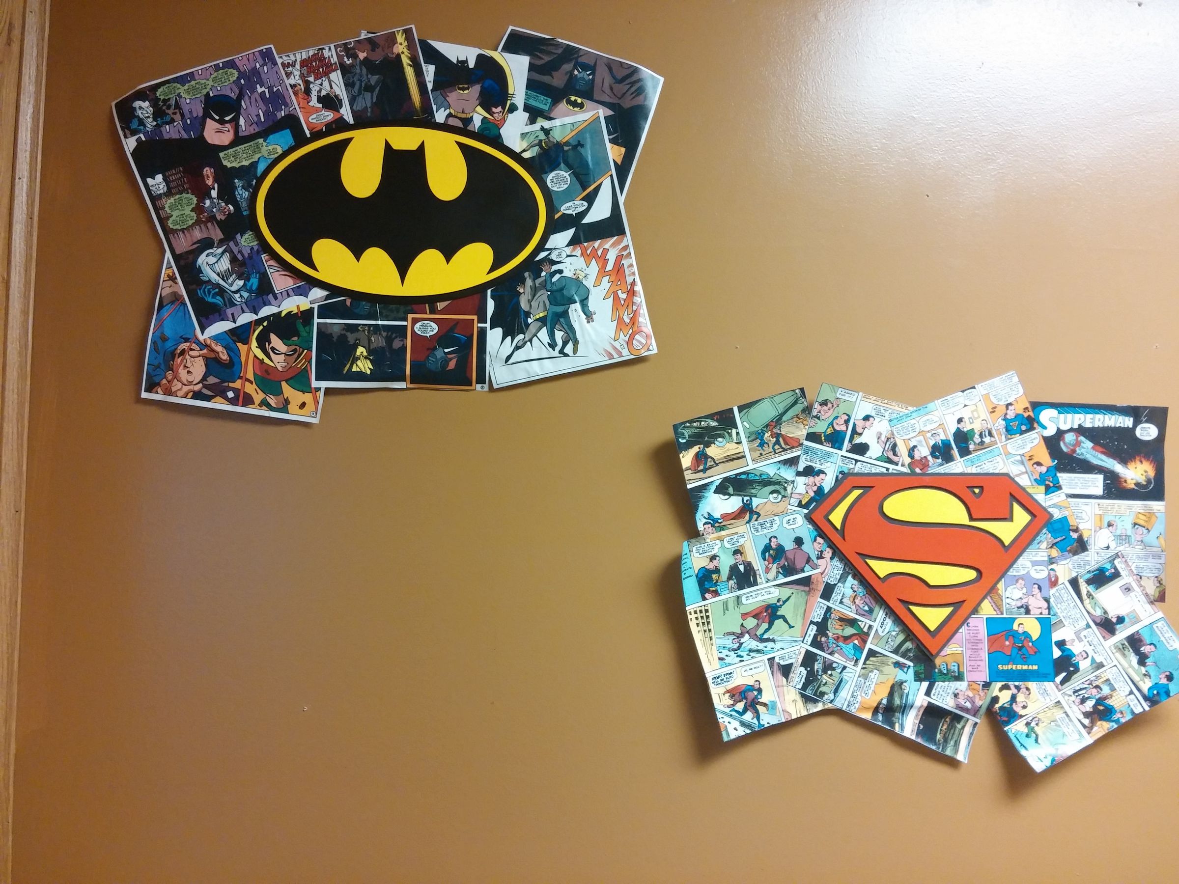 Cardboard Comic Superhero Collage : 7 Steps (with Pictures) - Instructables