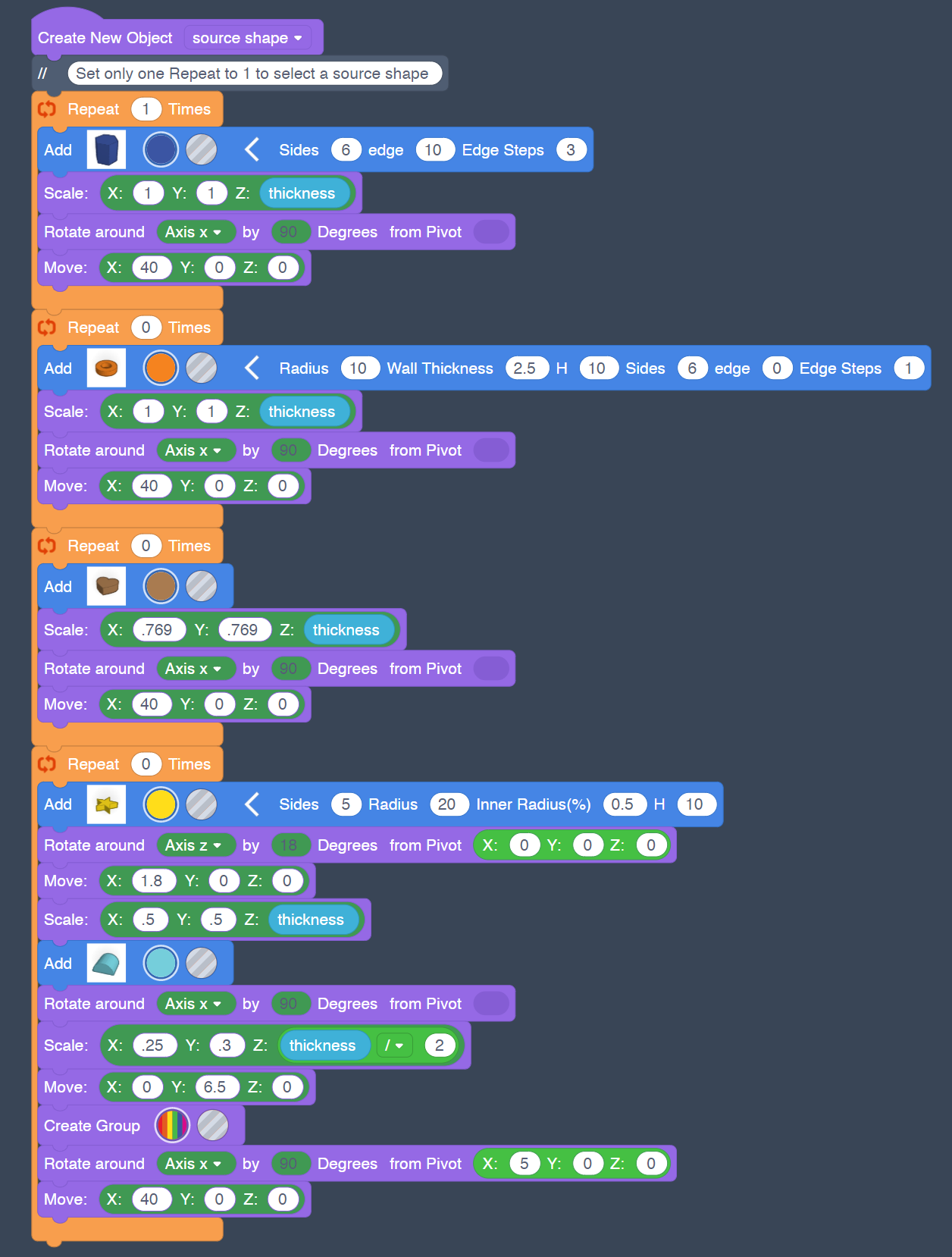 Ornament Generator With Tinkercad Codeblocks : 6 Steps (with Pictures ...