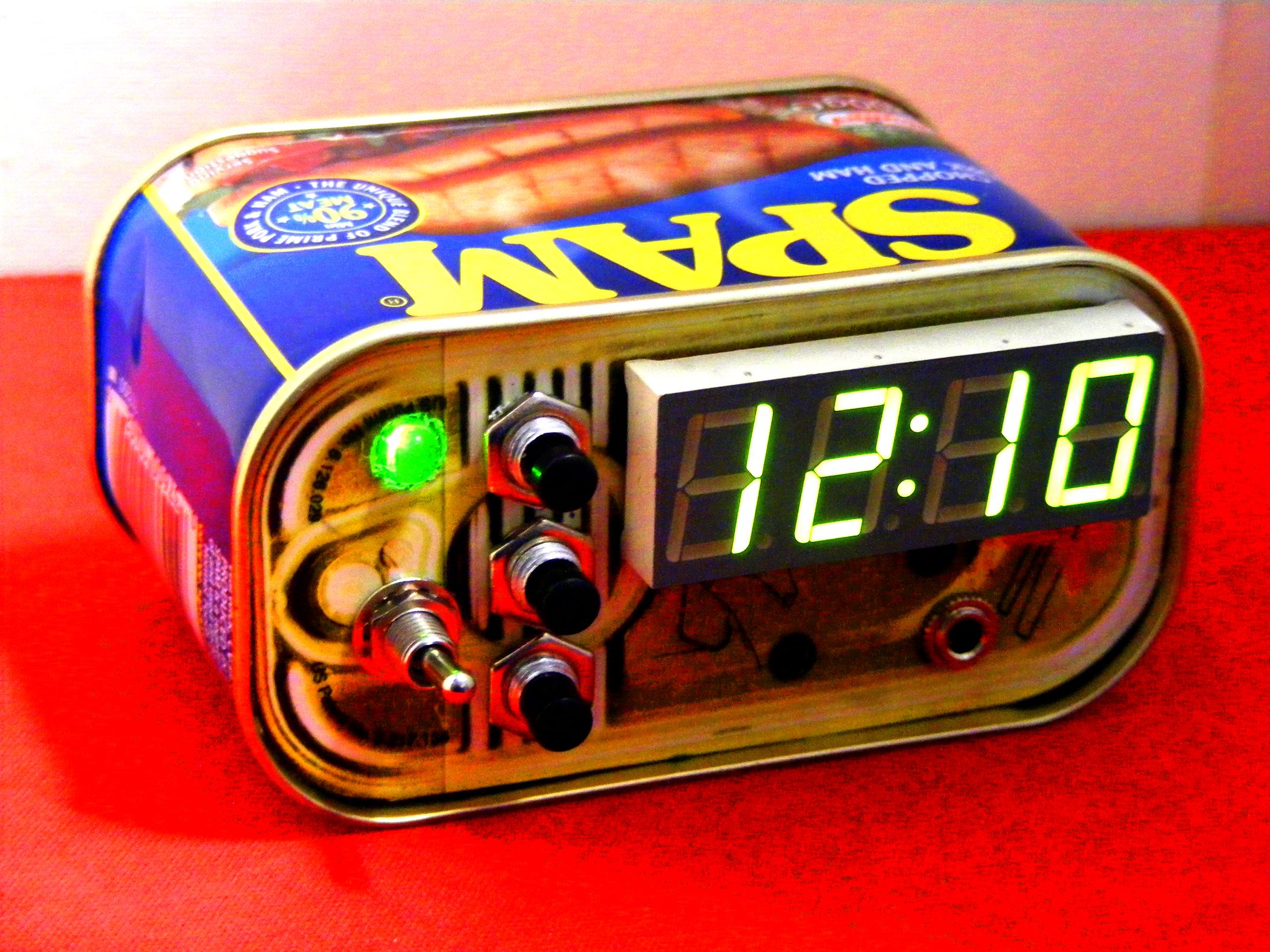 Spam Alarm Clock : 13 Steps (with Pictures) - Instructables