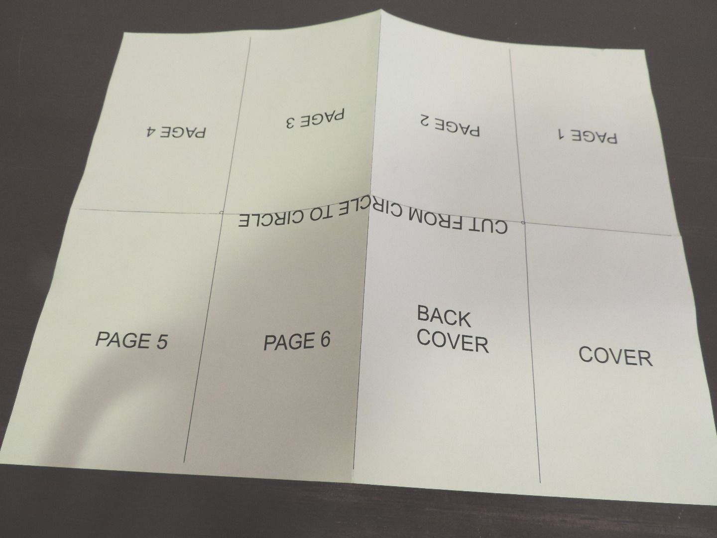 A One Sheet of Paper Booklet : 5 Steps - Instructables