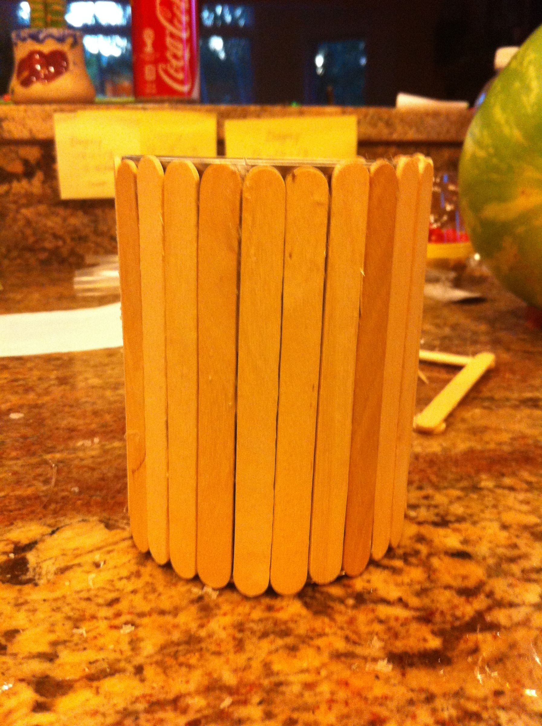 Popsicle Stick Holder : 3 Steps - Instructables