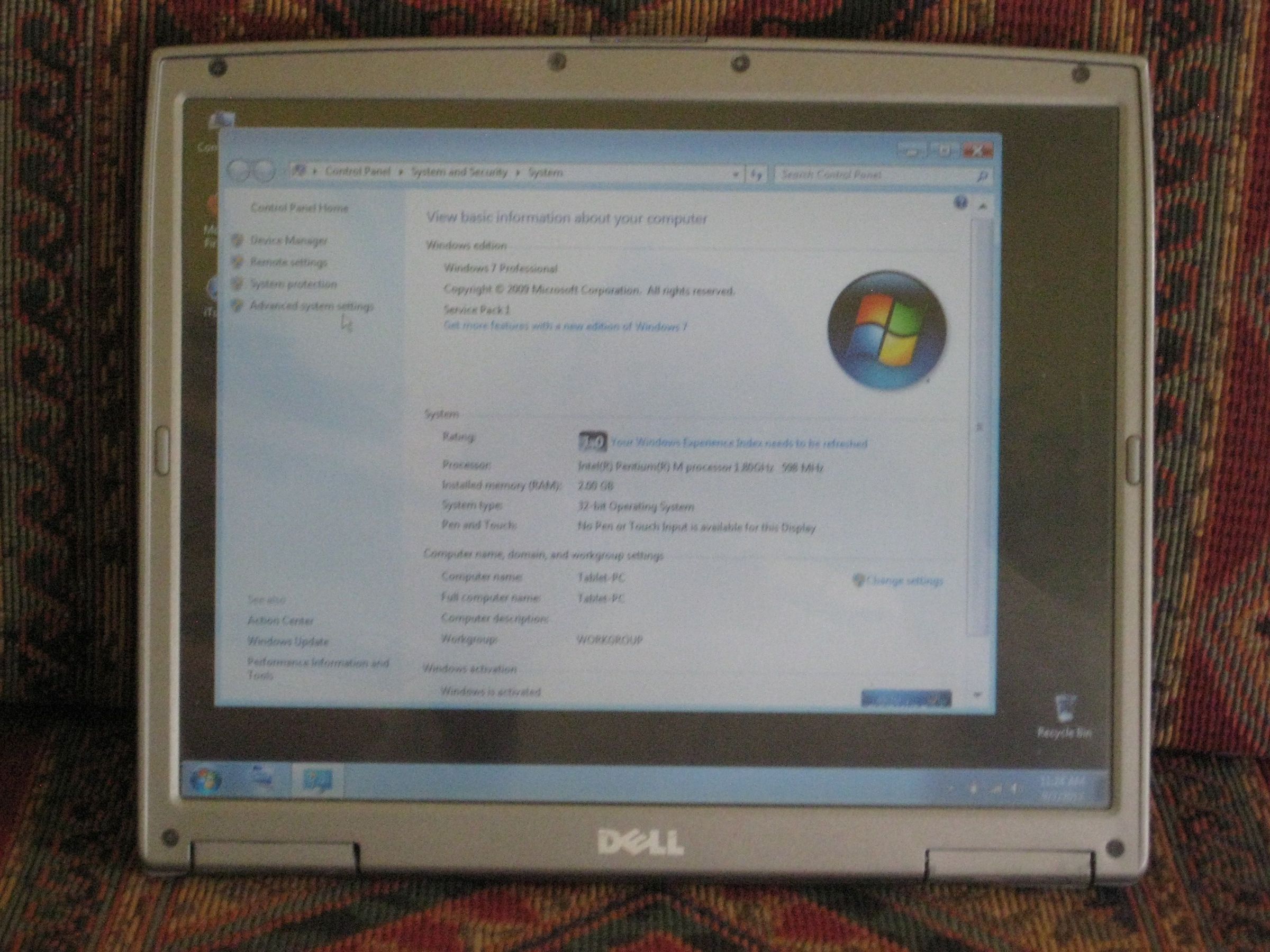 Dell Inspiron 600M Reborn As a Homemade Tablet Pc - Instructables