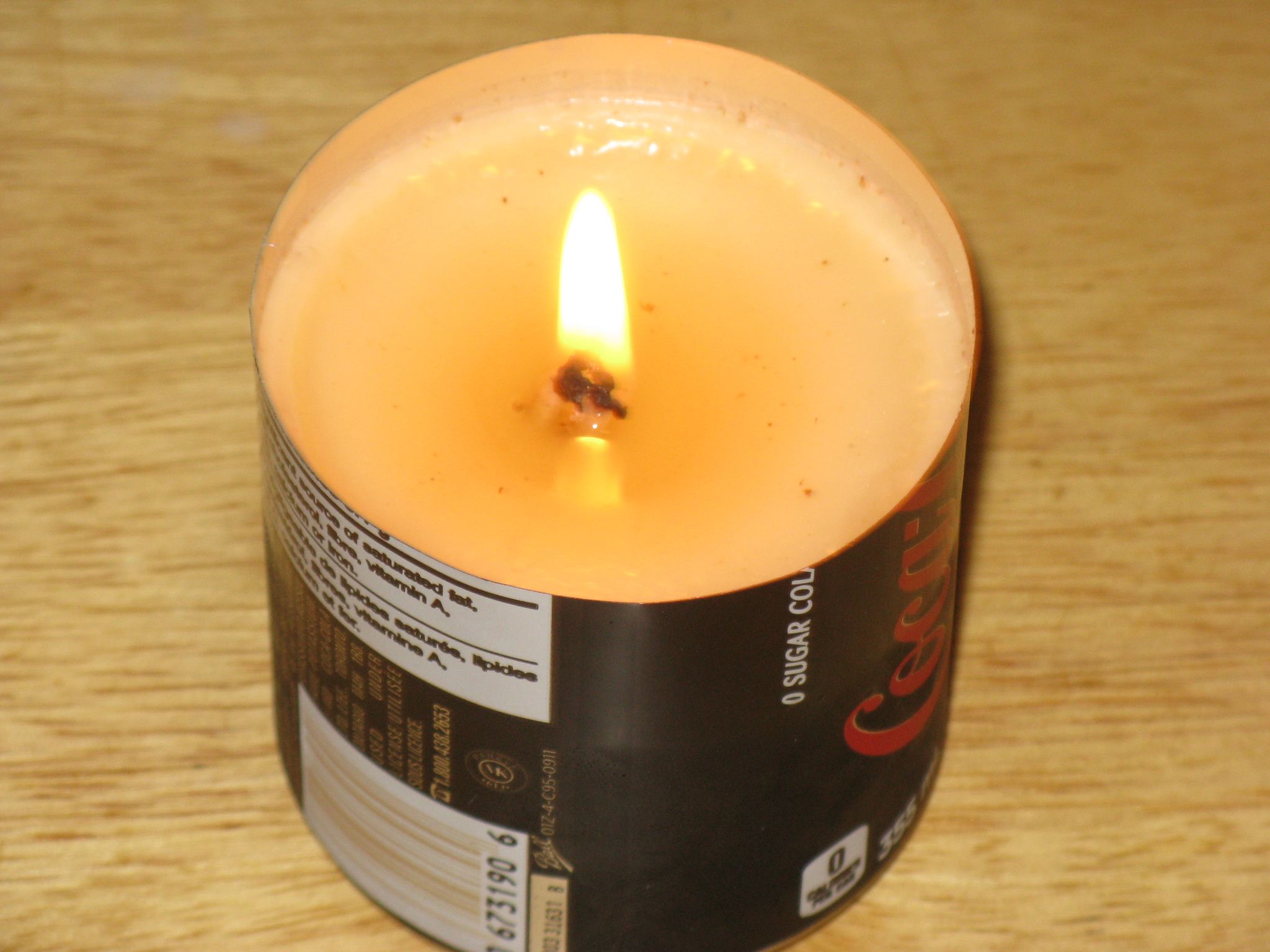 Fat Candle : 3 Steps - Instructables