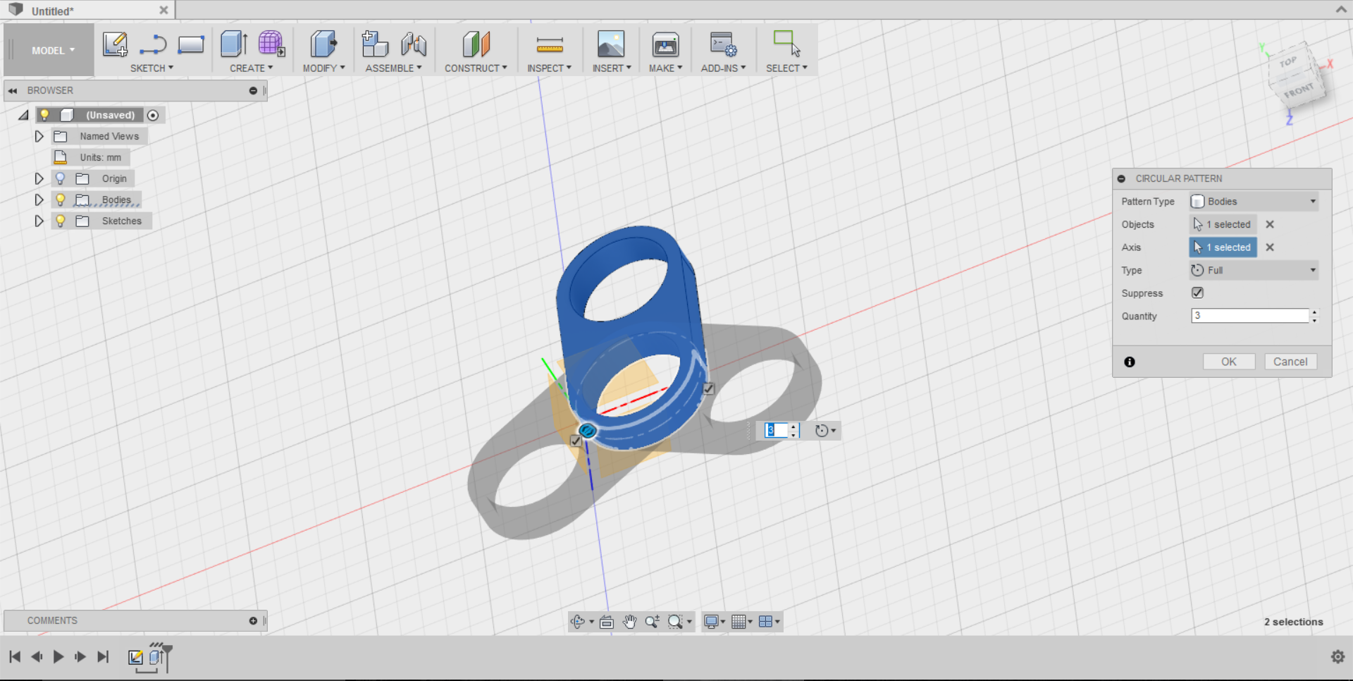 Fusion 360 Fidget Spinner : 8 Steps (with Pictures) - Instructables