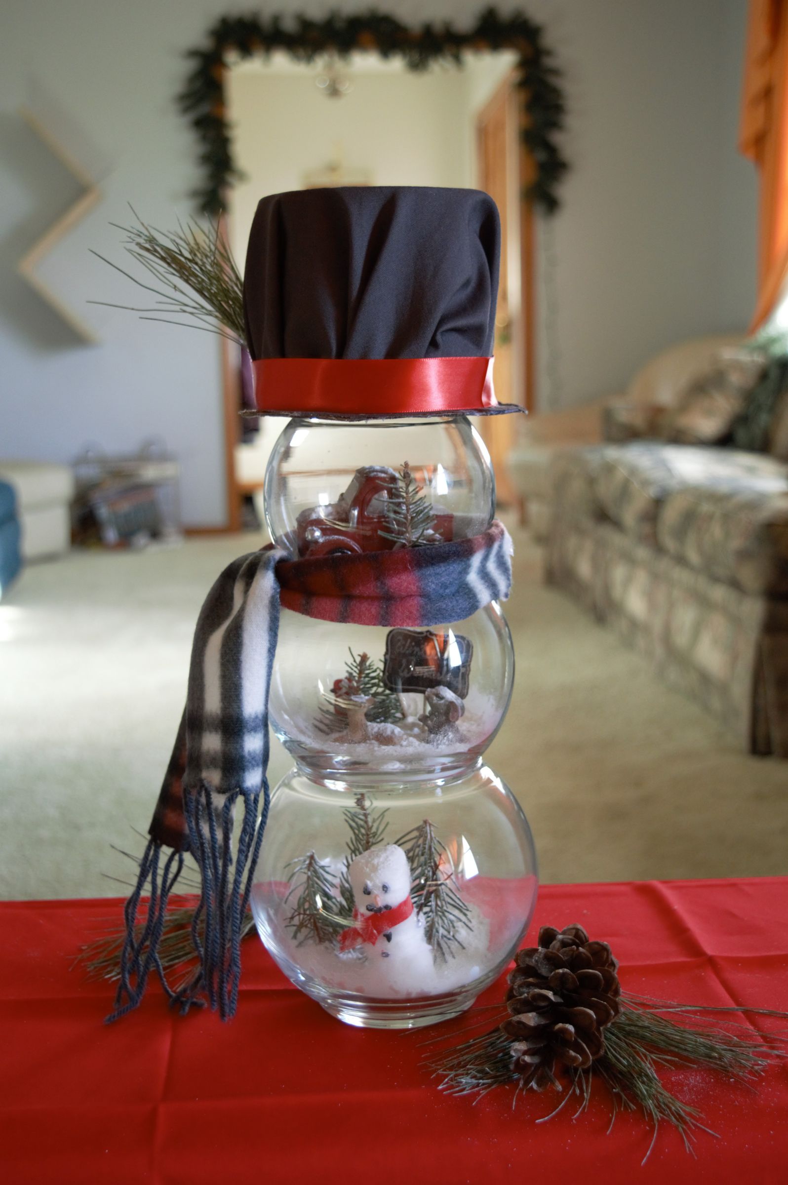 Fish Bowl Snowman : 25 Steps (with Pictures) - Instructables